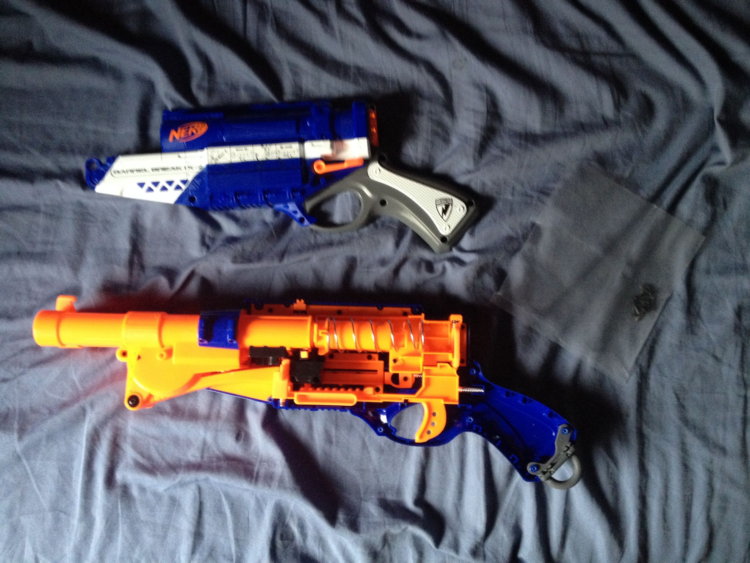 Nerf Barrel Break IX-2 Air Restrictor Removal & Power Mod : 11 Steps ...
