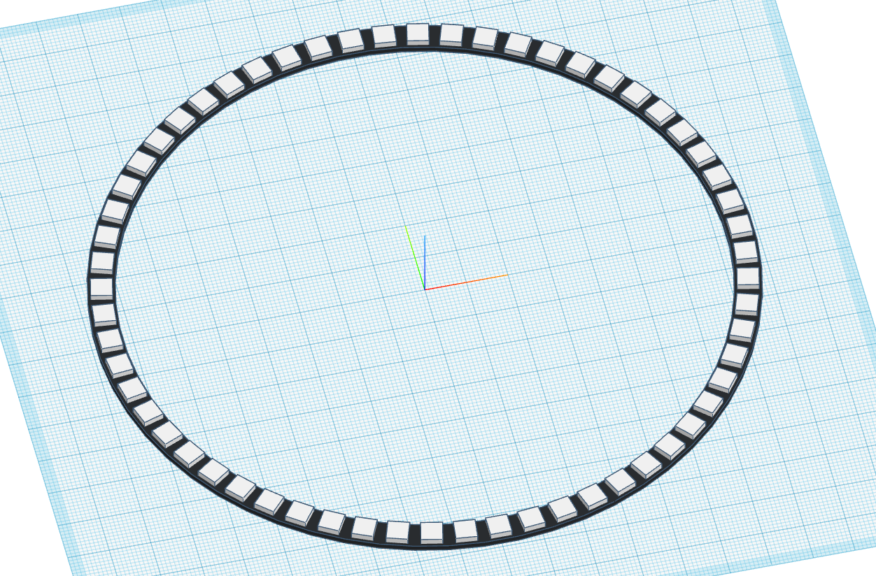 Simple 60 LED Ring Clock, Tinkercad Design, 3D Printed, WiFi NTP ...