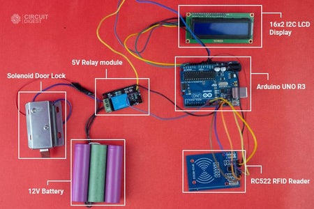 DIY RFID Door Lock System Using Arduino : 5 Steps (with Pictures ...
