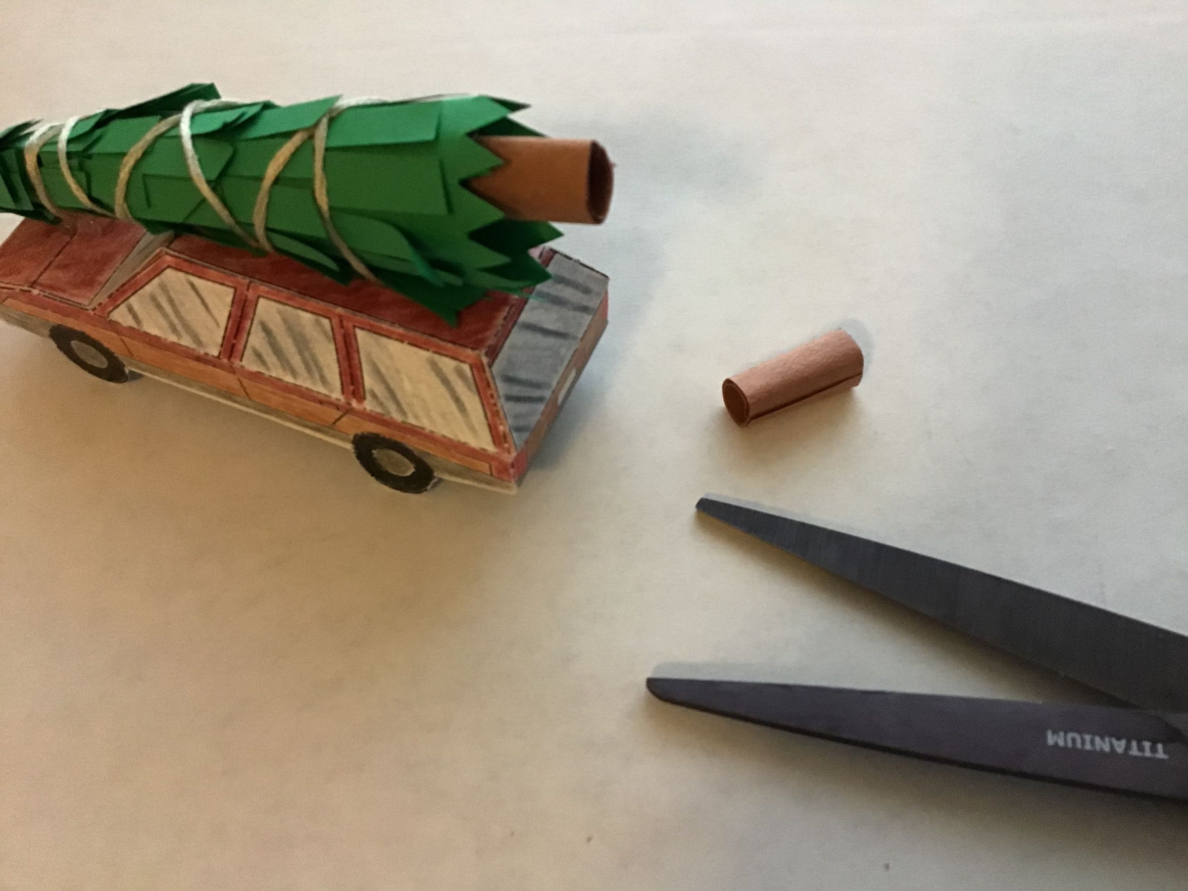 Christmas Vacation Papercraft Station Wagon : 22 Steps (with Pictures ...