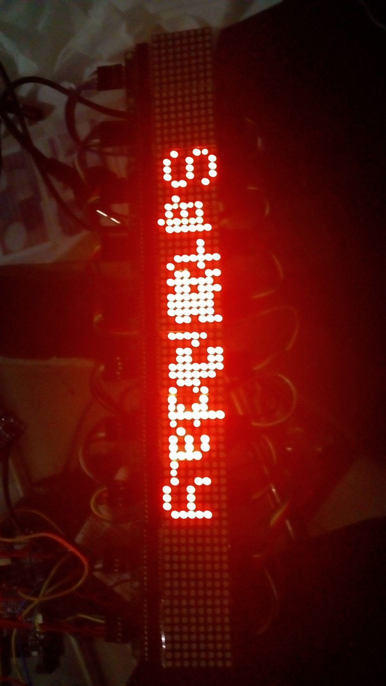 DIY Arduino LED Matrix Display - 80x8 Px : 6 Steps (with Pictures ...