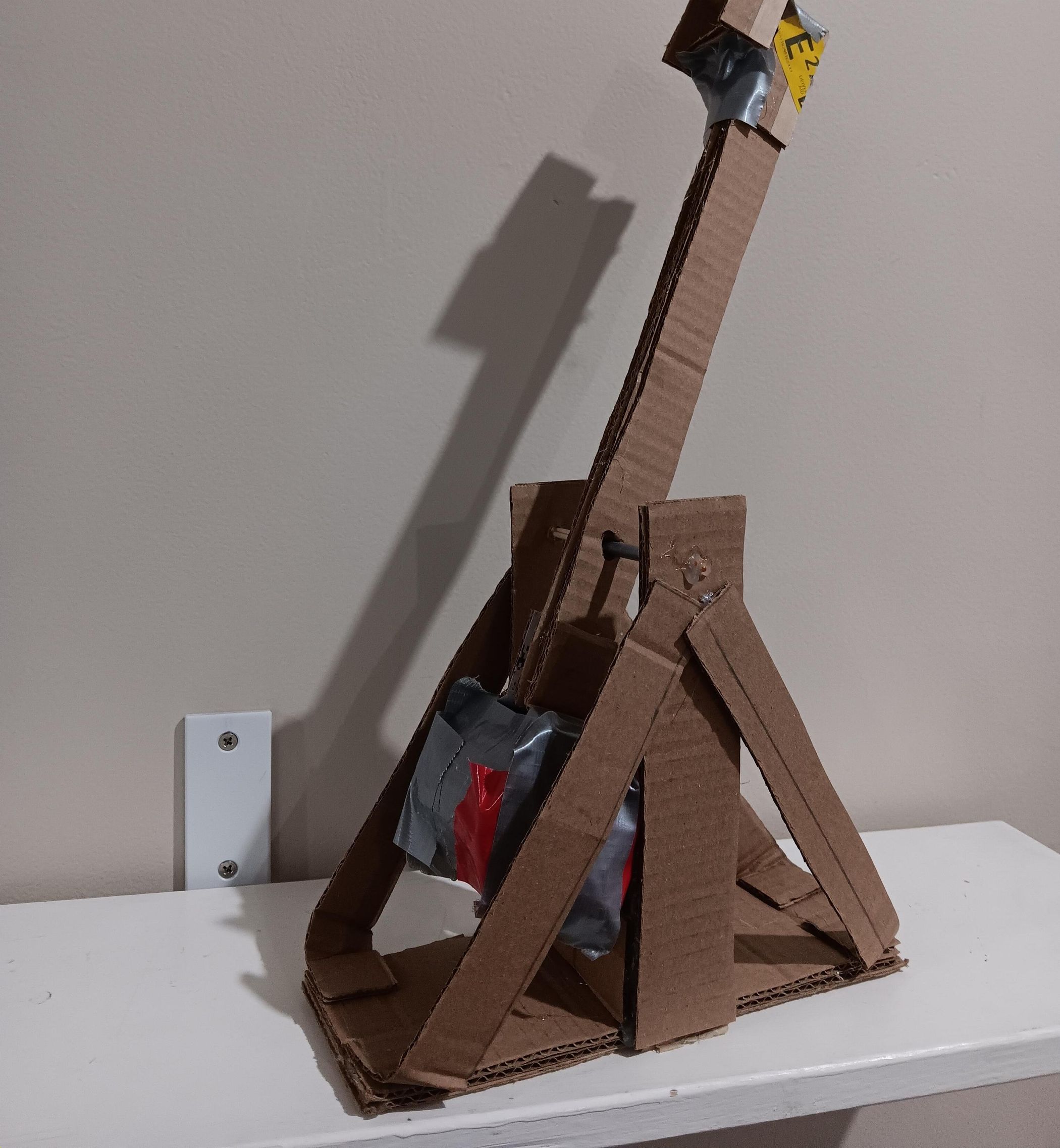 Table Top Trebuchet Cardboard or 3d Printed : 9 Steps - Instructables