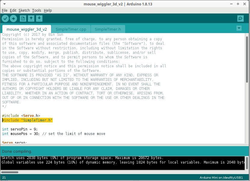 Arduino Mouse Wiggler : 4 Steps (with Pictures) - Instructables
