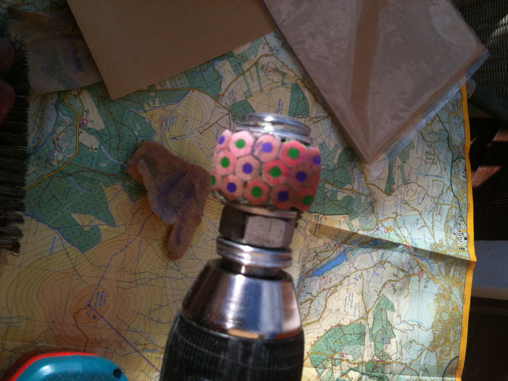 Colouring Pencil Woggle (Neckerchief Slide) : 6 Steps (with Pictures ...