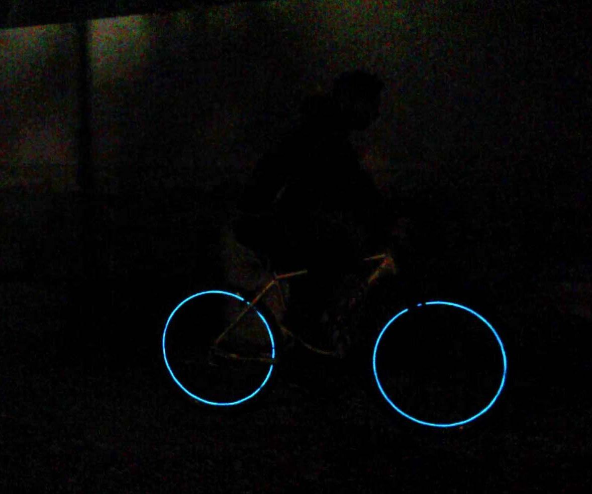 EL Wire Bicycle Rim Light : 6 Steps - Instructables
