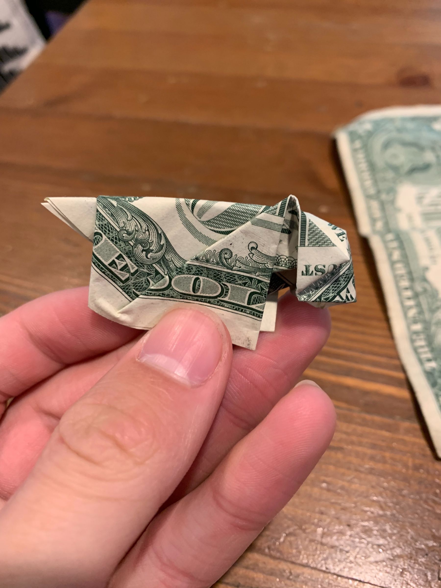 DOLLAR MONEY ORIGAMI DOG : 26 Steps (with Pictures) - Instructables