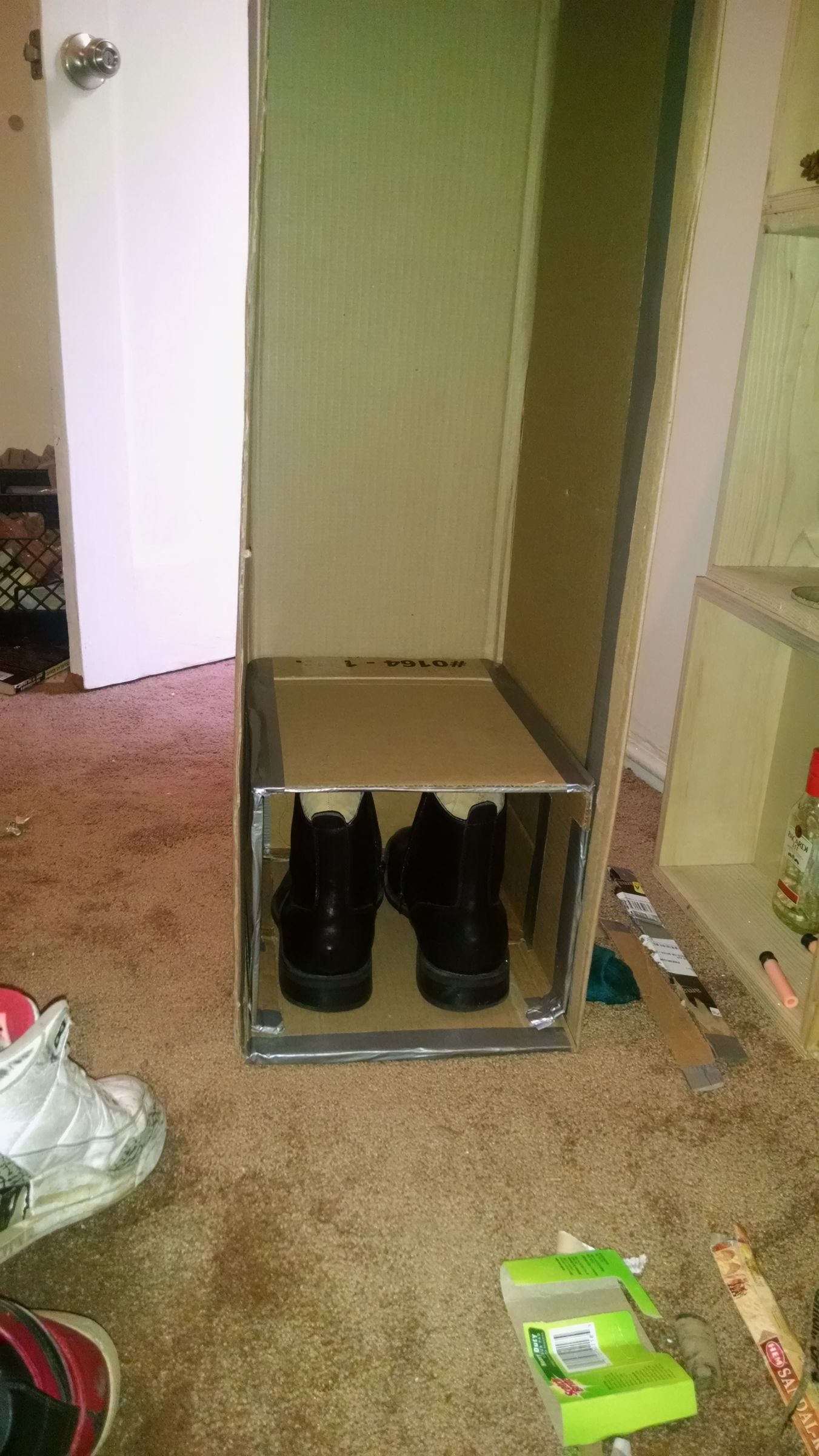 Modular Cardboard Shoe Rack : 3 Steps - Instructables