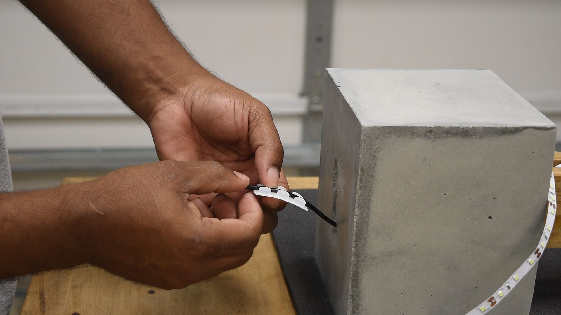 DIY Concrete and Wood LED Floor LAMP : 6 Steps (with Pictures ...