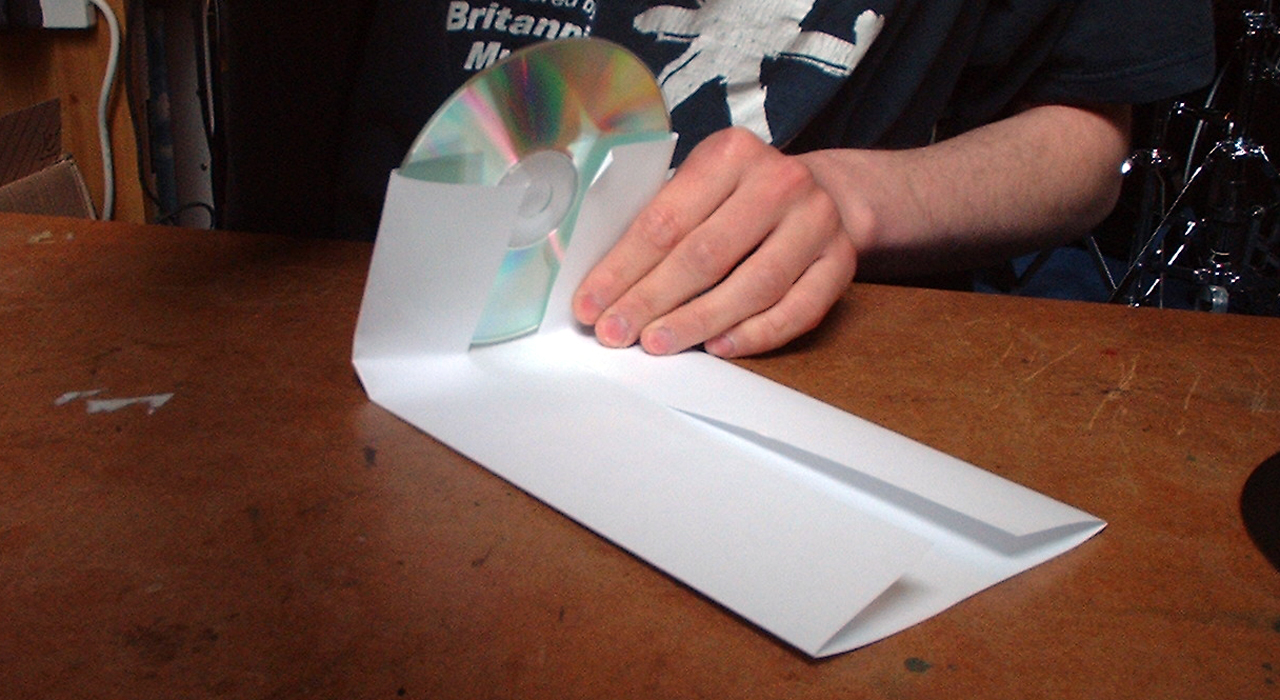 Open CD Cover II: CD Case From One Sheet of A4 : 11 Steps - Instructables