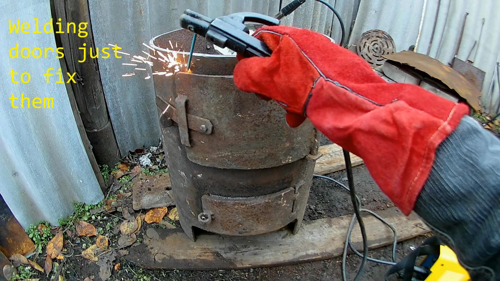 Smelting Furnace. Project "Big Smelter". Making Outer Skin - Part 1 of ...