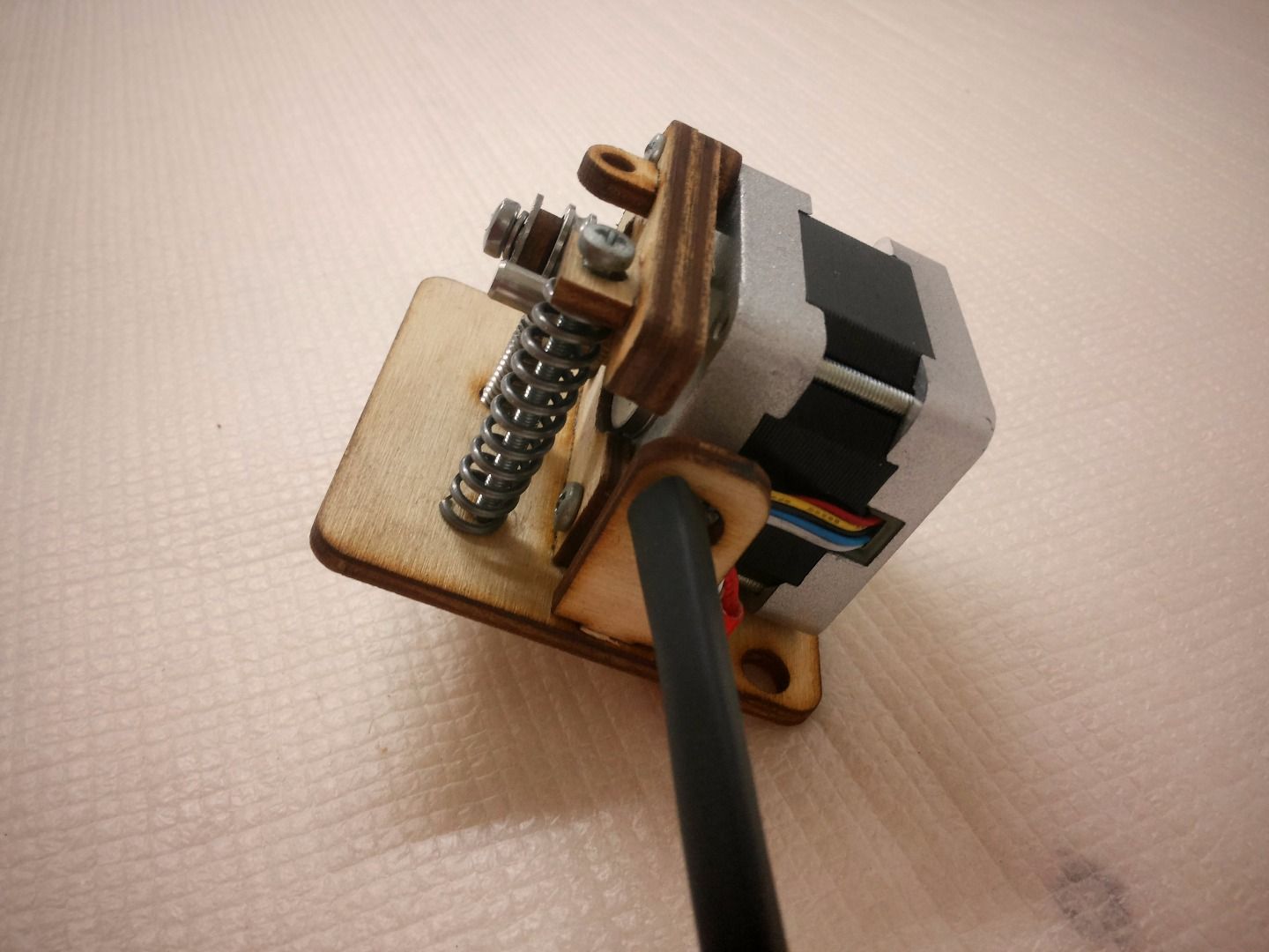 Print With Advanced Filaments | DIY Simple Low Cost Extruder : 3 Steps ...