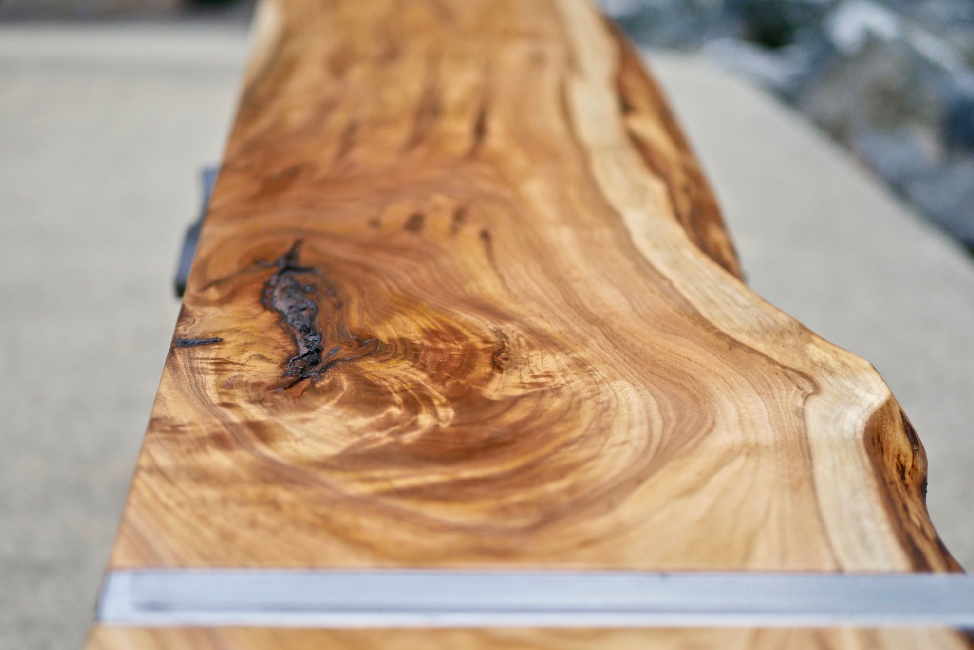 Modern Live Edge Waterfall Coffee Table | How to Build : 22 Steps (with ...