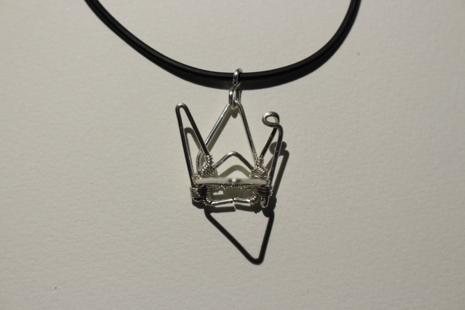 Wire "origami" Crane Pendant : 27 Steps (with Pictures) - Instructables