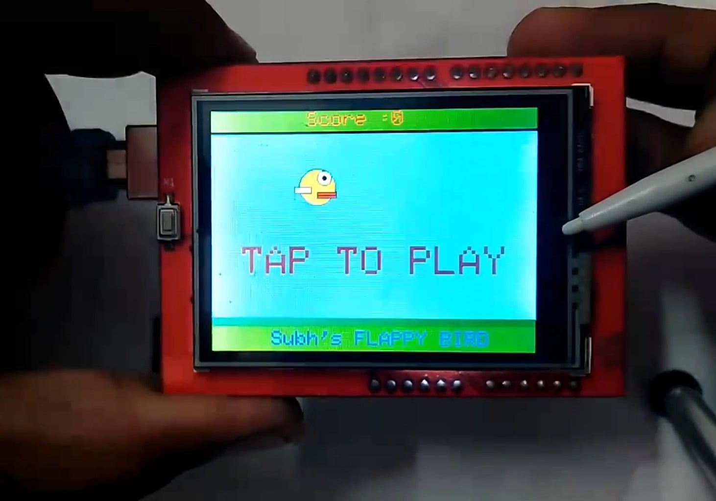 Arduino Flappy Bird Game With 2.4 : 3 Steps - Instructables Arduino Flappy Bird Game With 2.4 : 3 Steps - Instructables