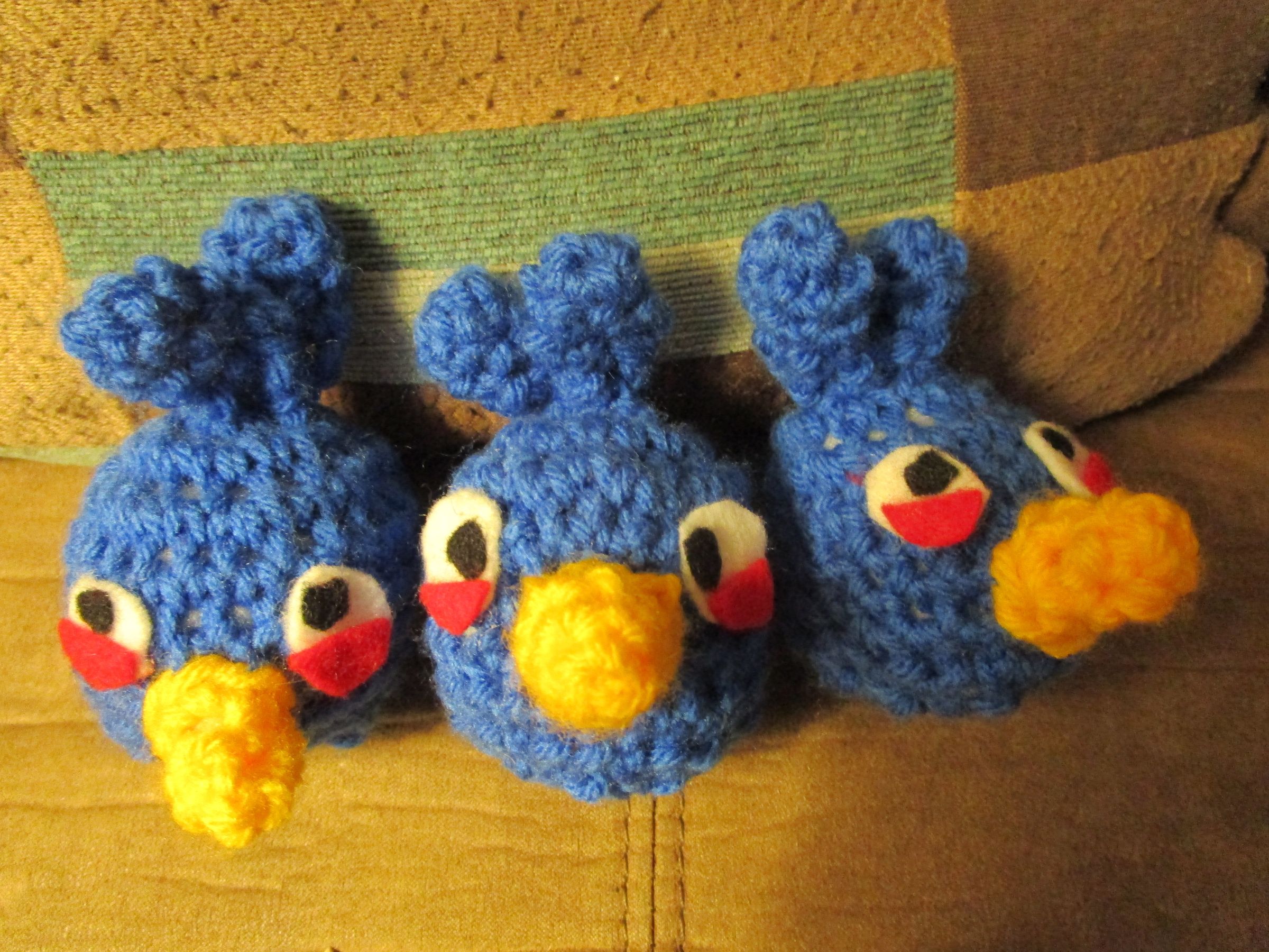 Crochet Angry Birds : 3 Steps - Instructables