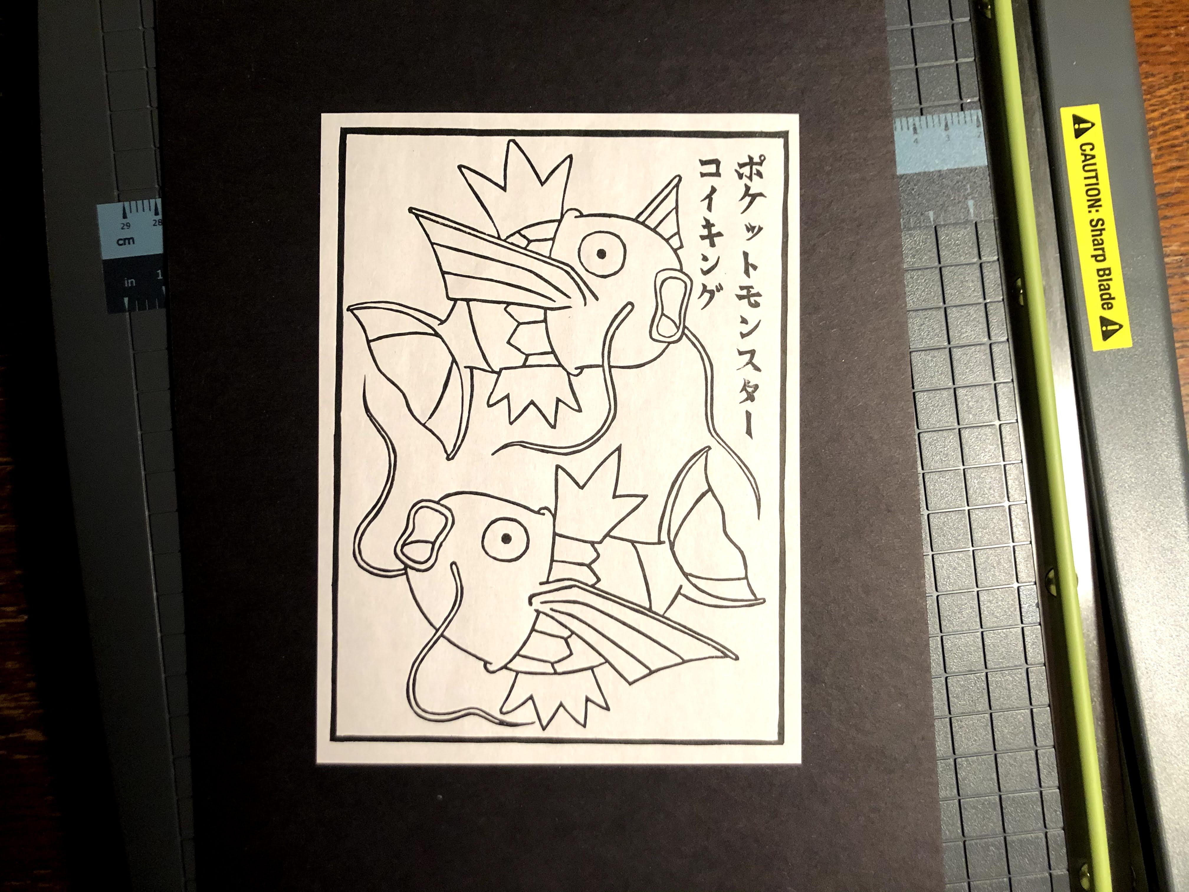 Multicolor Linocut Printmaking Feat. Magikarp : 13 Steps (with Pictures ...
