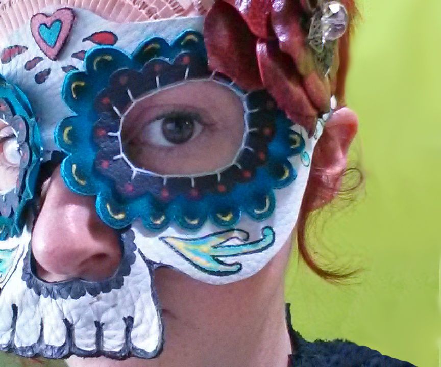 Leather Calavera Mask : 9 Steps (with Pictures) - Instructables