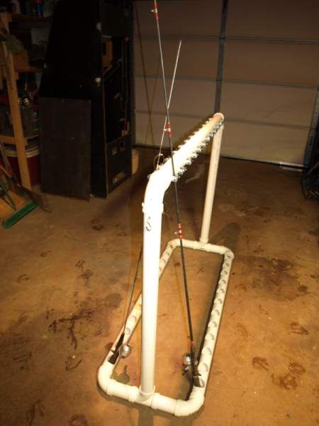PVC Fishing Rod Rack : 4 Steps (with Pictures) - Instructables