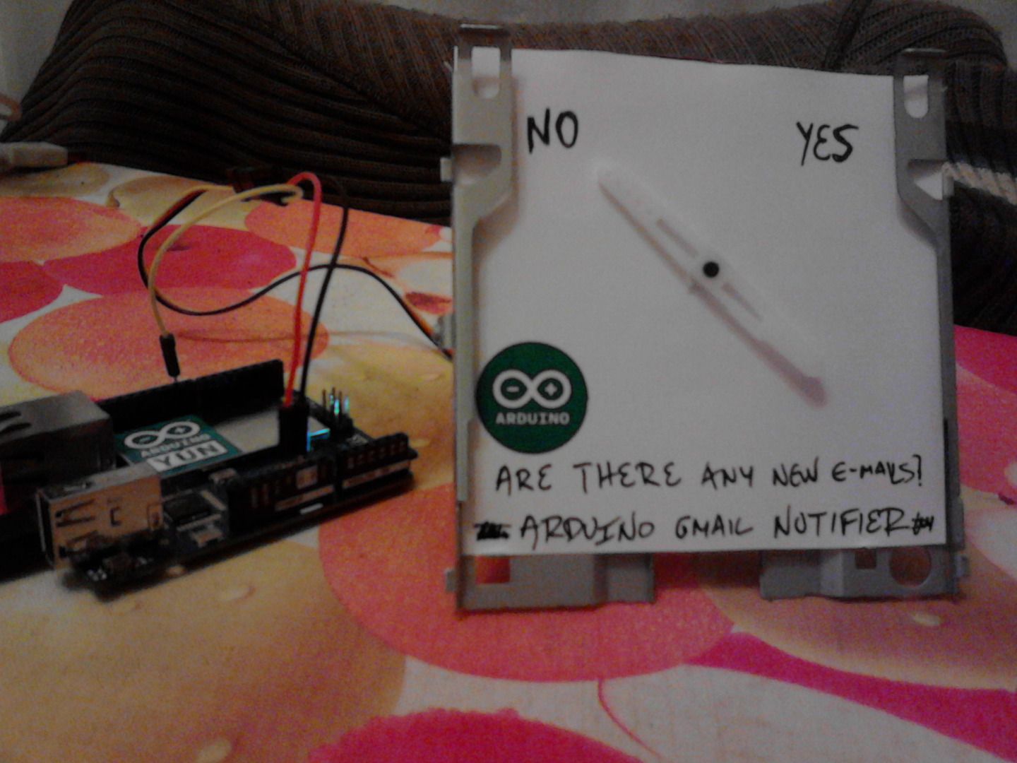 Arduino Servo Gmail Notifier : 7 Steps (with Pictures) - Instructables
