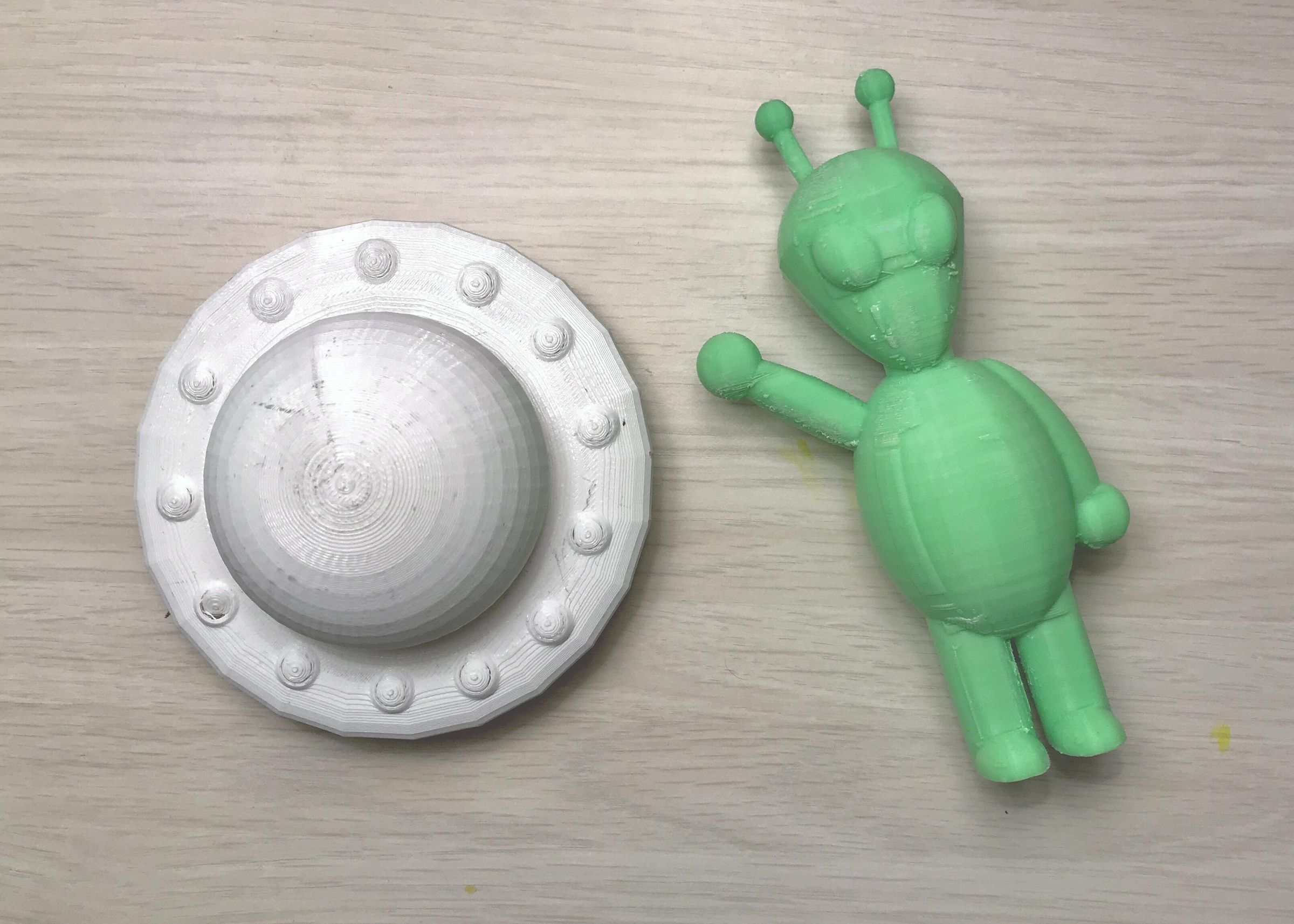 Adorable Alien + UFO DIY Tutorial : 18 Steps (with Pictures ...