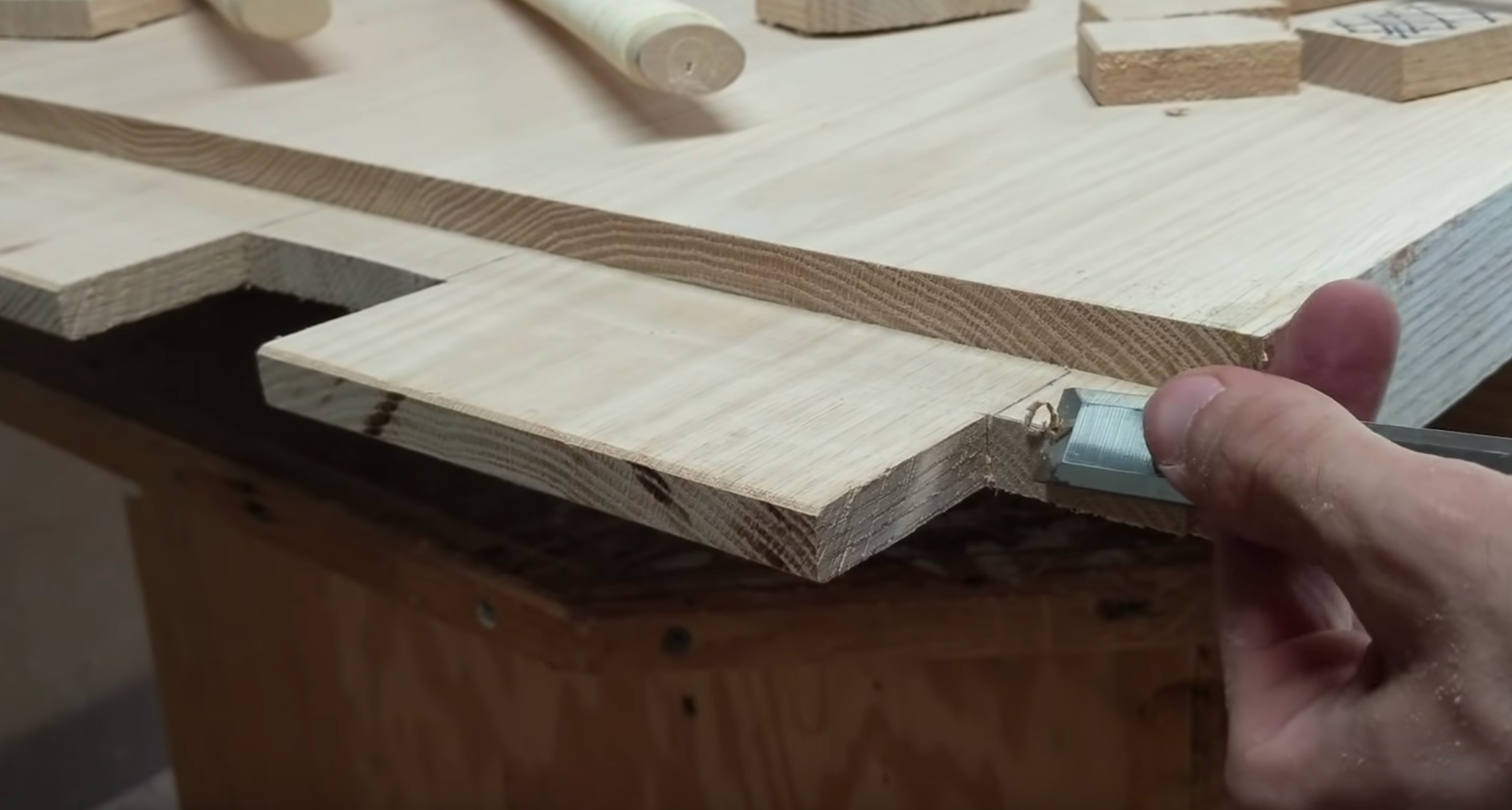 Make a Conference Table & How to Cut Breadboard Ends : 16 Steps (with ...