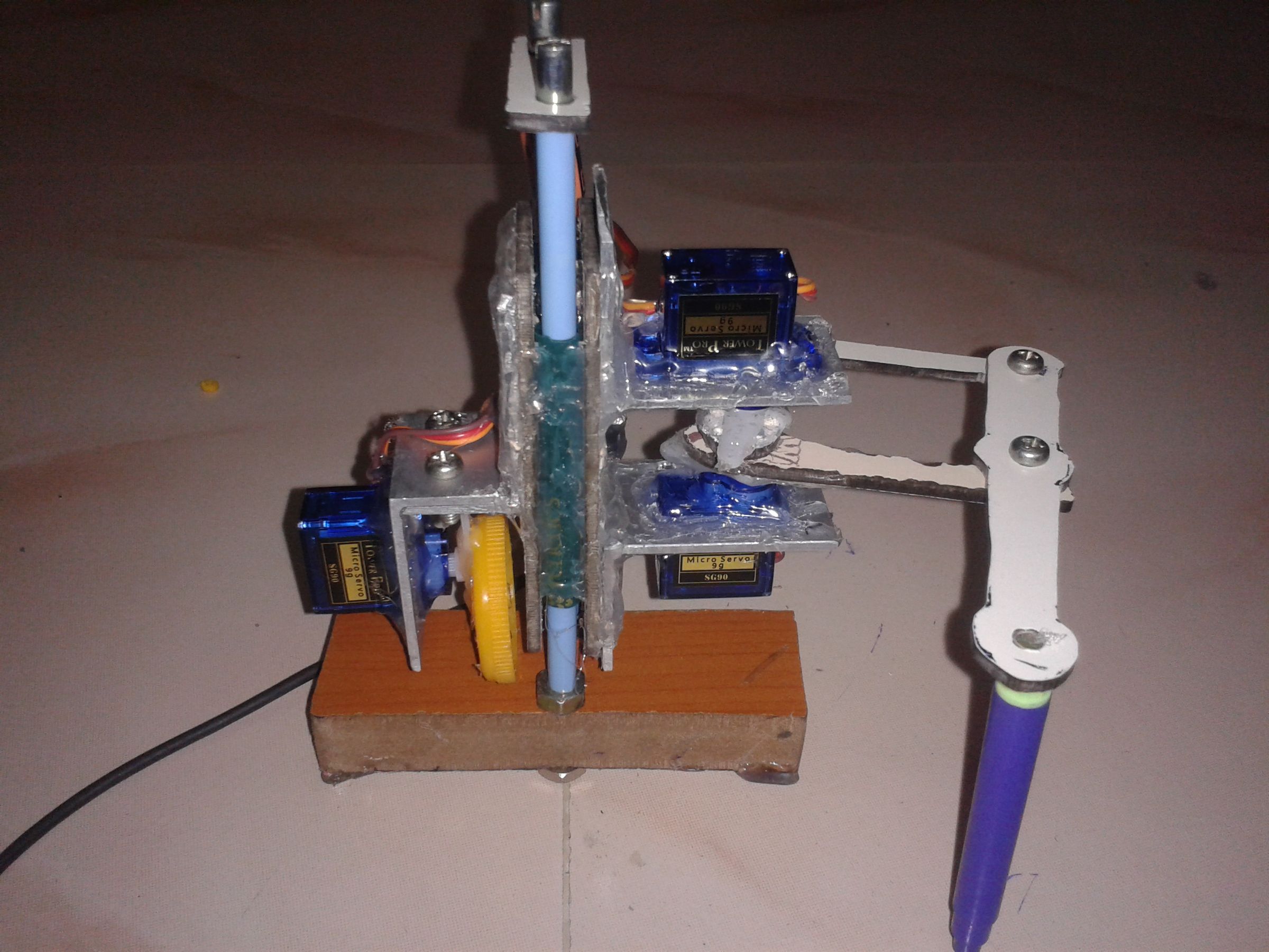 Cute Drawing Buddy V1, SCARA Robot - Arduino : 20 Steps (with Pictures ...