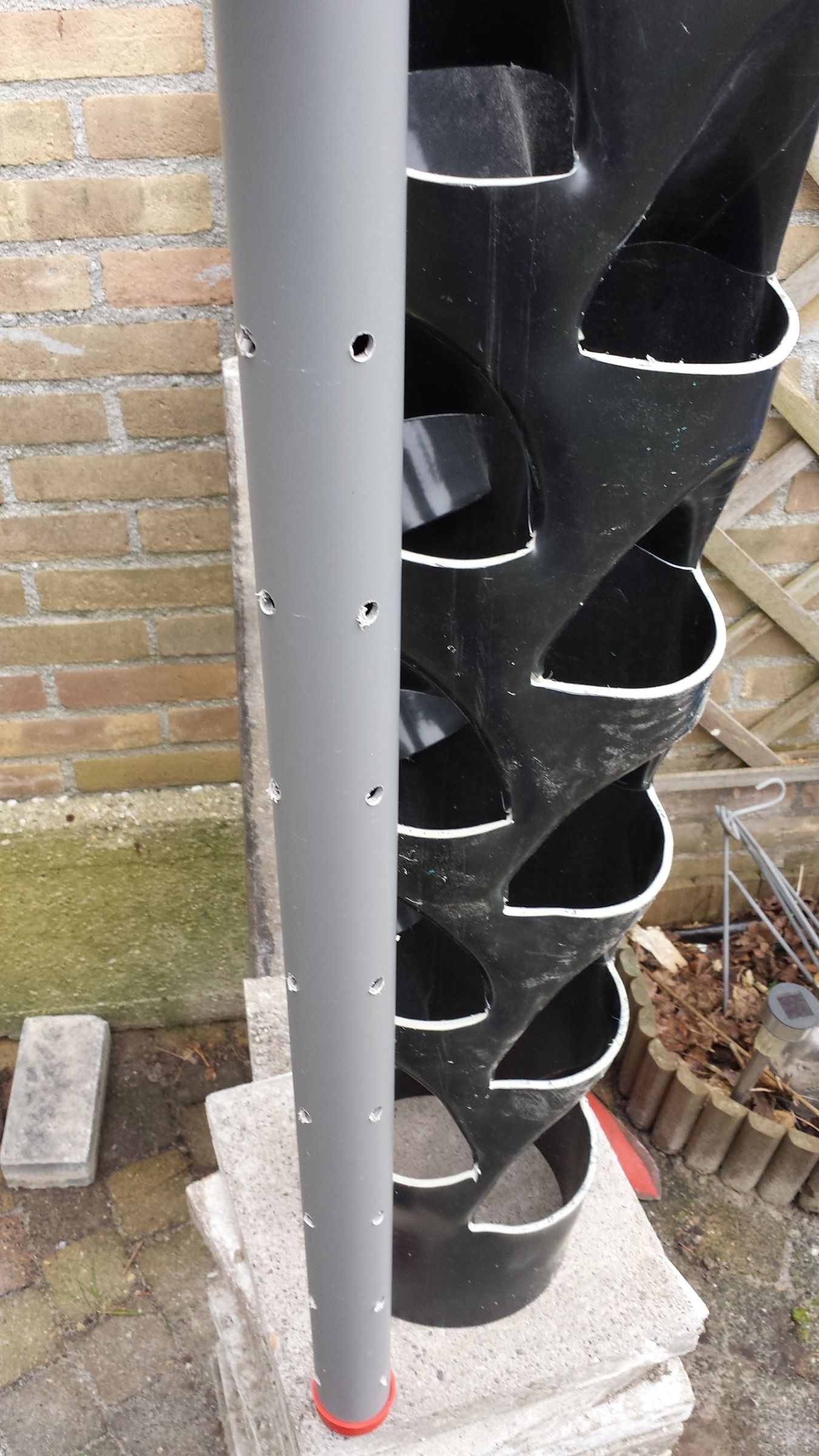 Plant Tower Made Out of PVC Pipe (15 Pockets) : 8 Steps (with Pictures ...