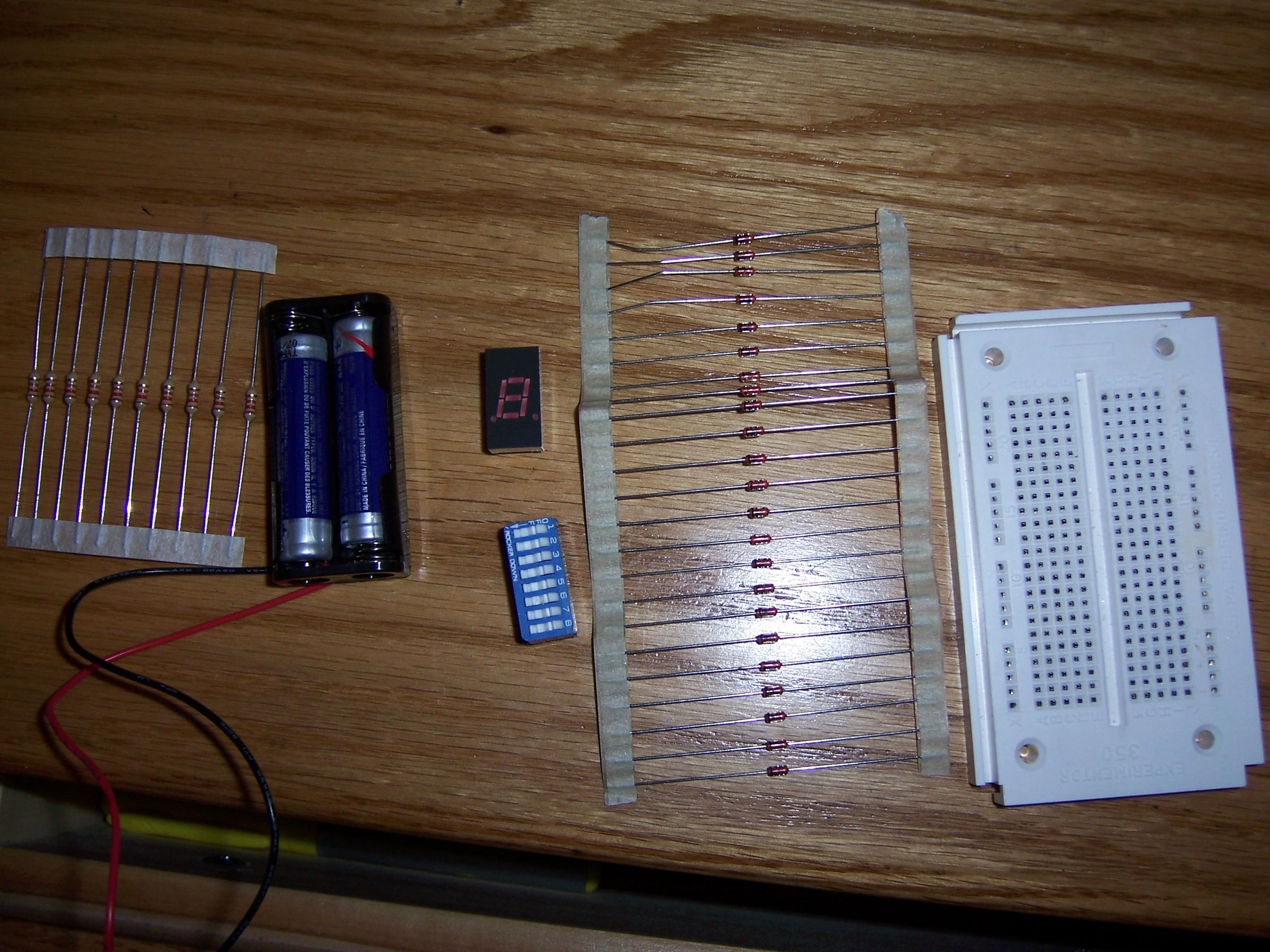 TOD: Diode Matrix ROM Intro (7-segment Display) : 7 Steps - Instructables