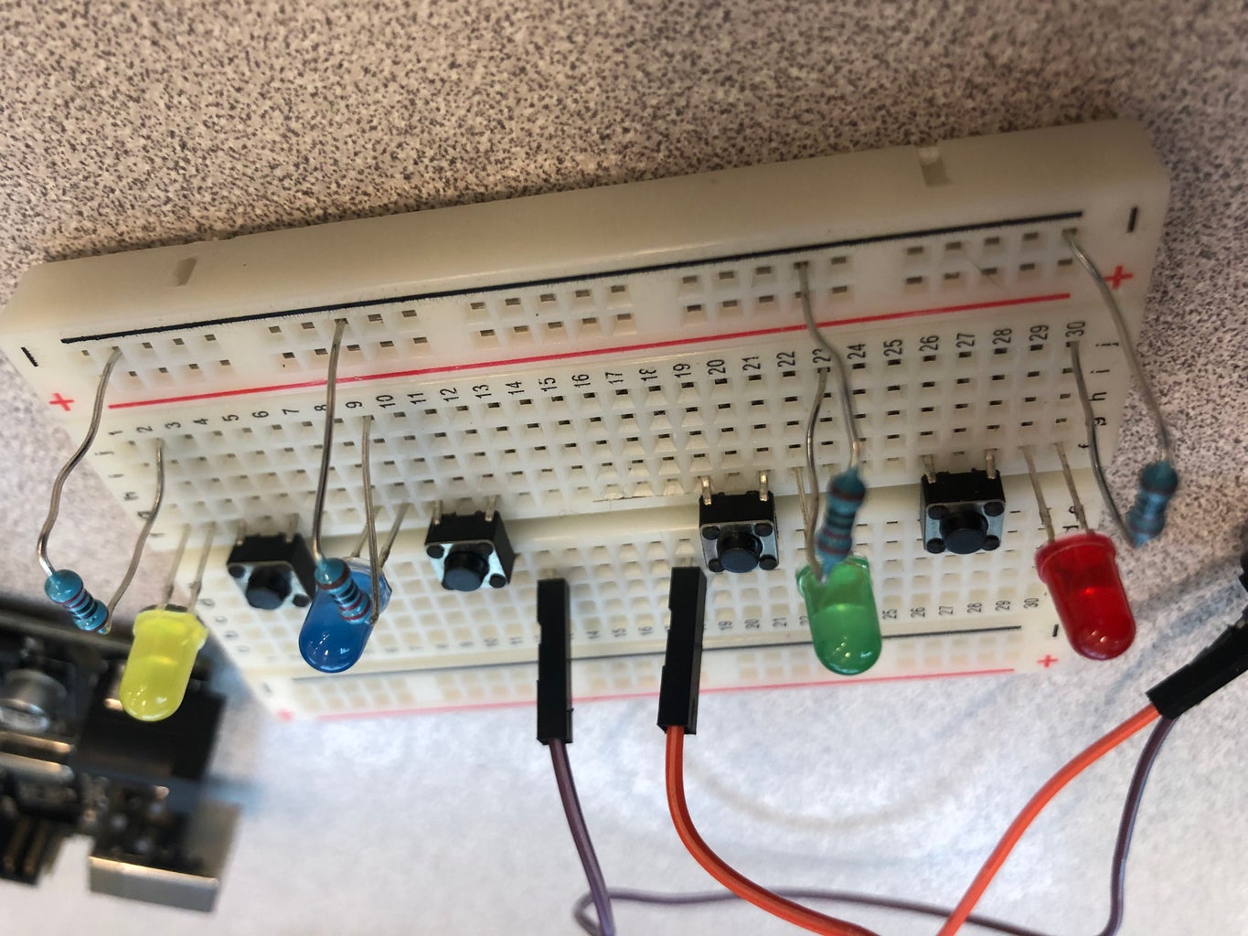 Simon Says Arduino 3 Steps Instructables