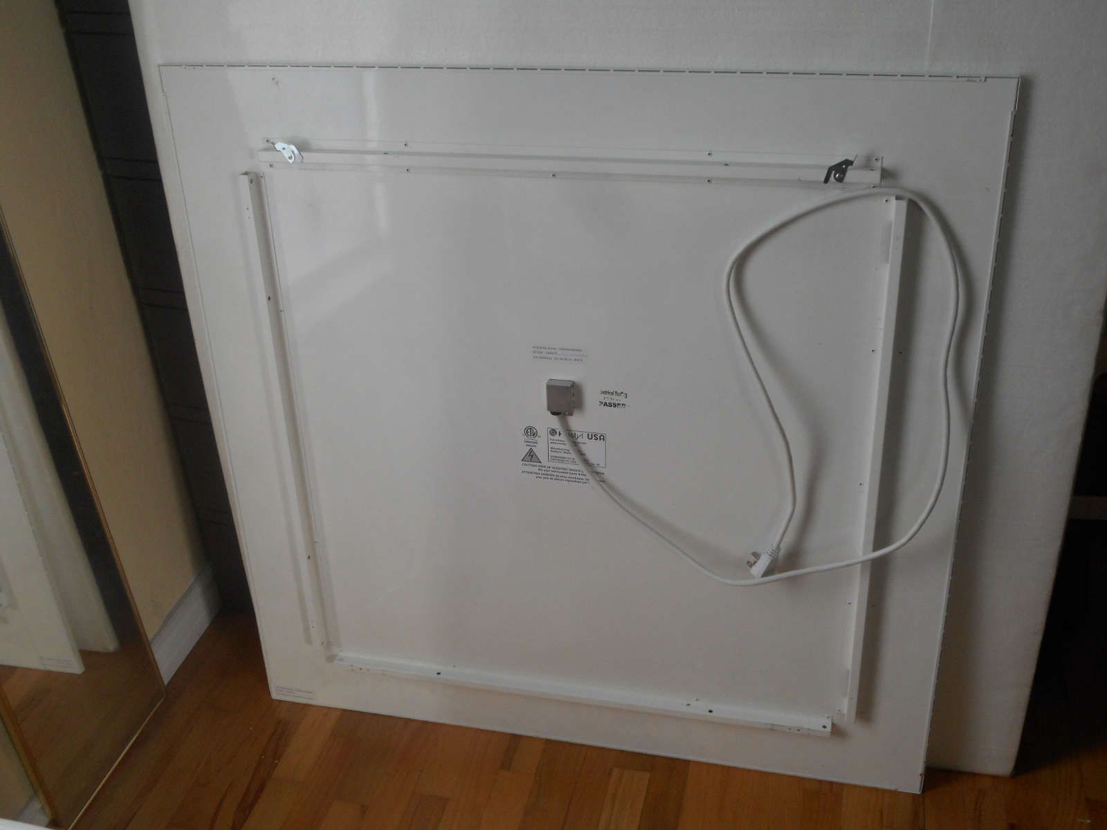 Repair and Upgrade a Broken Radiant Infrared Heating Panel : 17 Steps ...