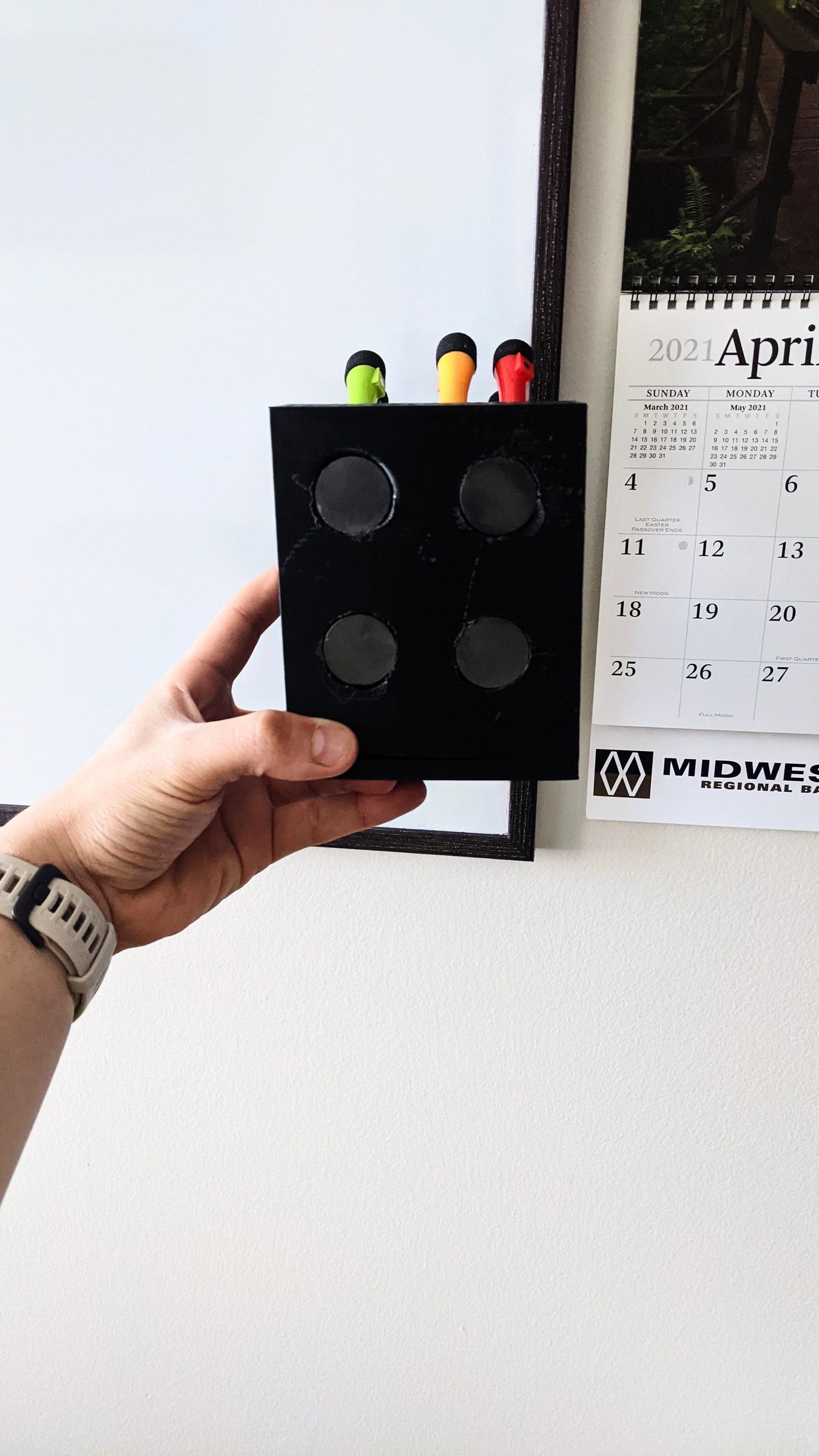 3D Printed Marker Holder : 4 Steps - Instructables