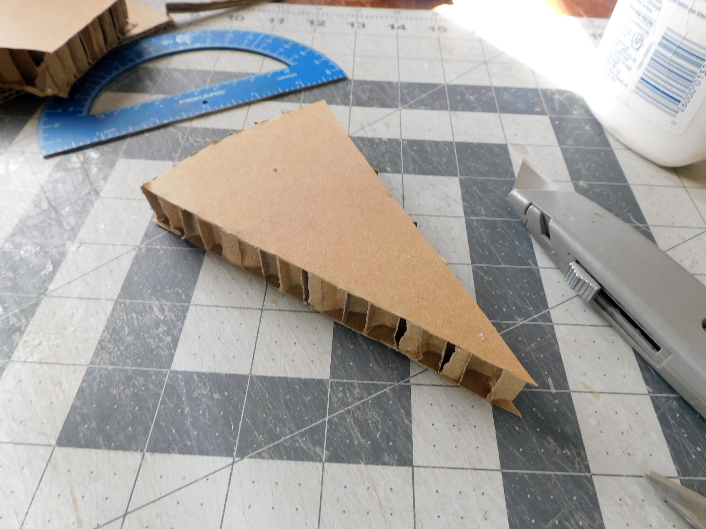 Easy Layered Pie Slice Sculptue/model, From Cardboard, and Brown Paper ...