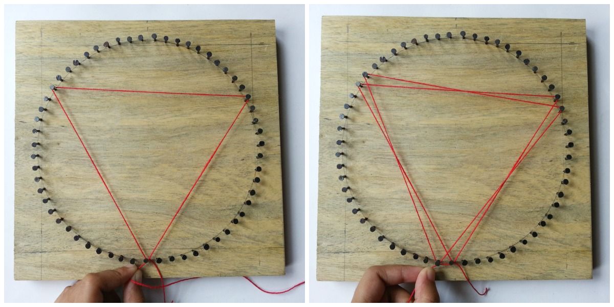 DIY Rainbow Spirograph String Art : 5 Steps (with Pictures) - Instructables