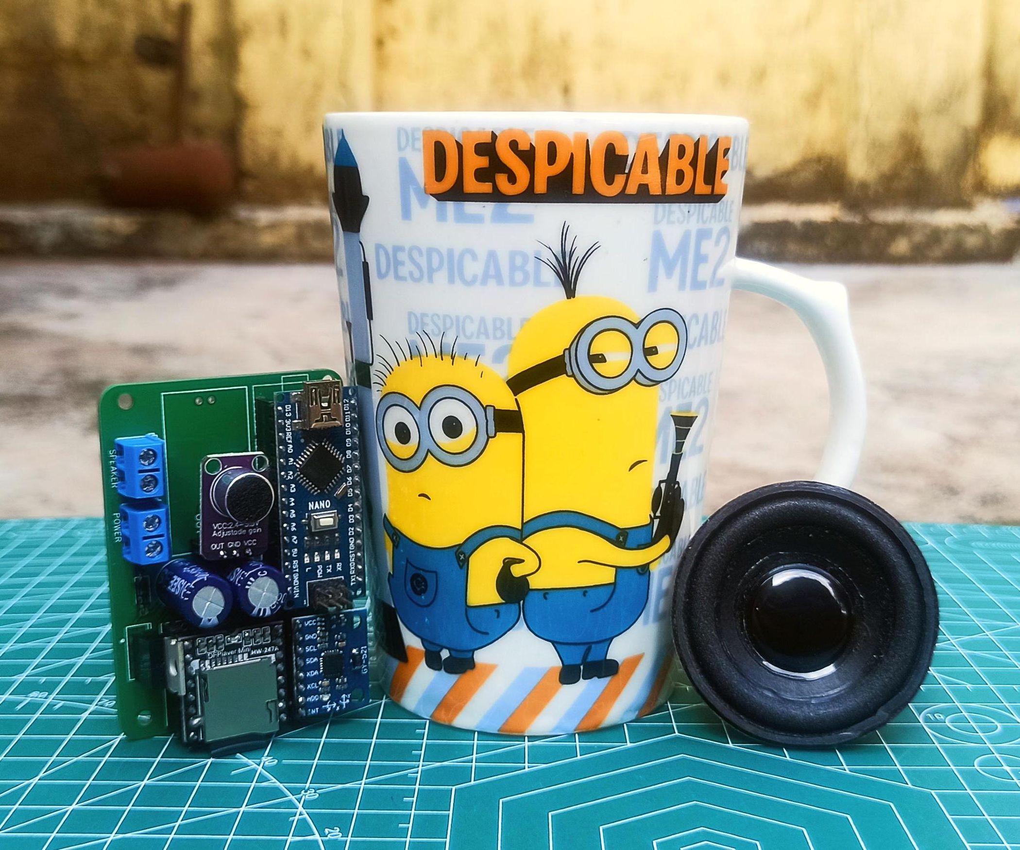 Whispering Nature Coffee Mug: Arduino Magic for Birdsong Bliss : 7 ...