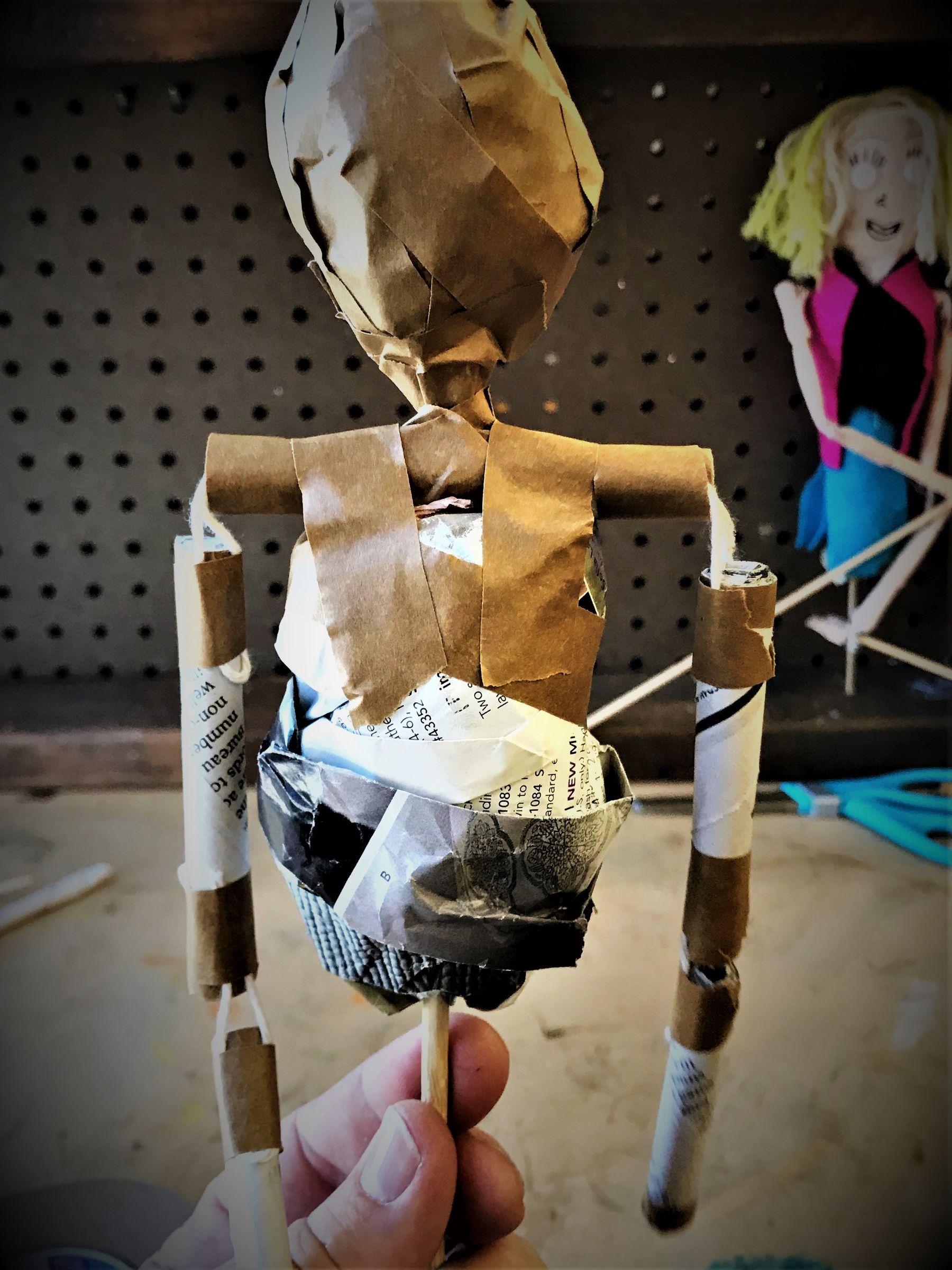 Scrappy Articulated Rod Puppet : 7 Steps (with Pictures) - Instructables