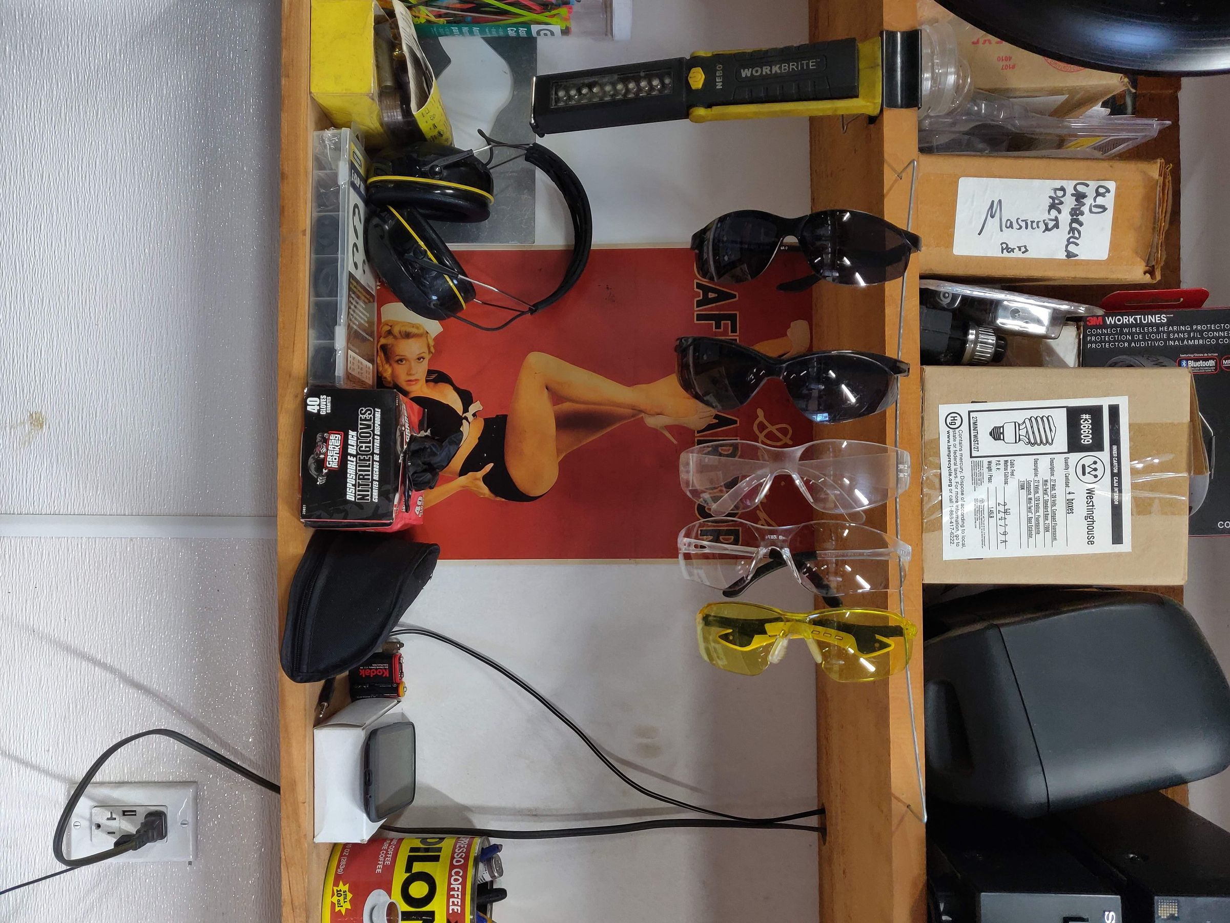 Easy Safety Glasses Storage : 6 Steps - Instructables