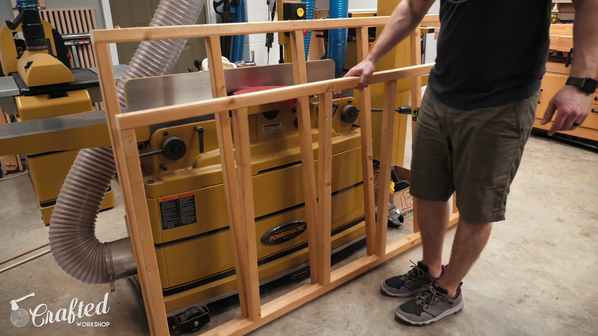 DIY Camper Van Conversion Bed Build, Bed Converts to a Couch! #VANLIFE ...