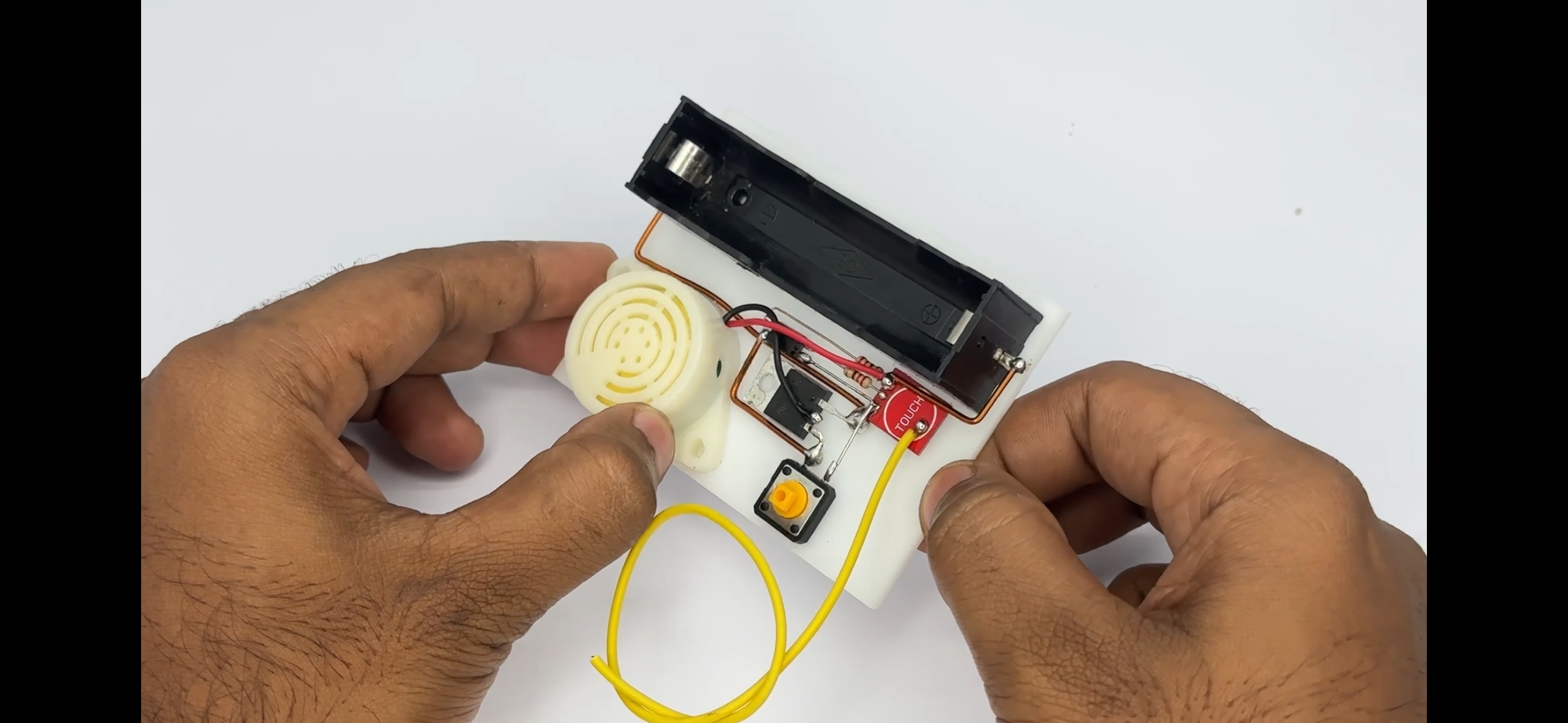 Invisible Touch Alarm System for Doors : 12 Steps (with Pictures ...