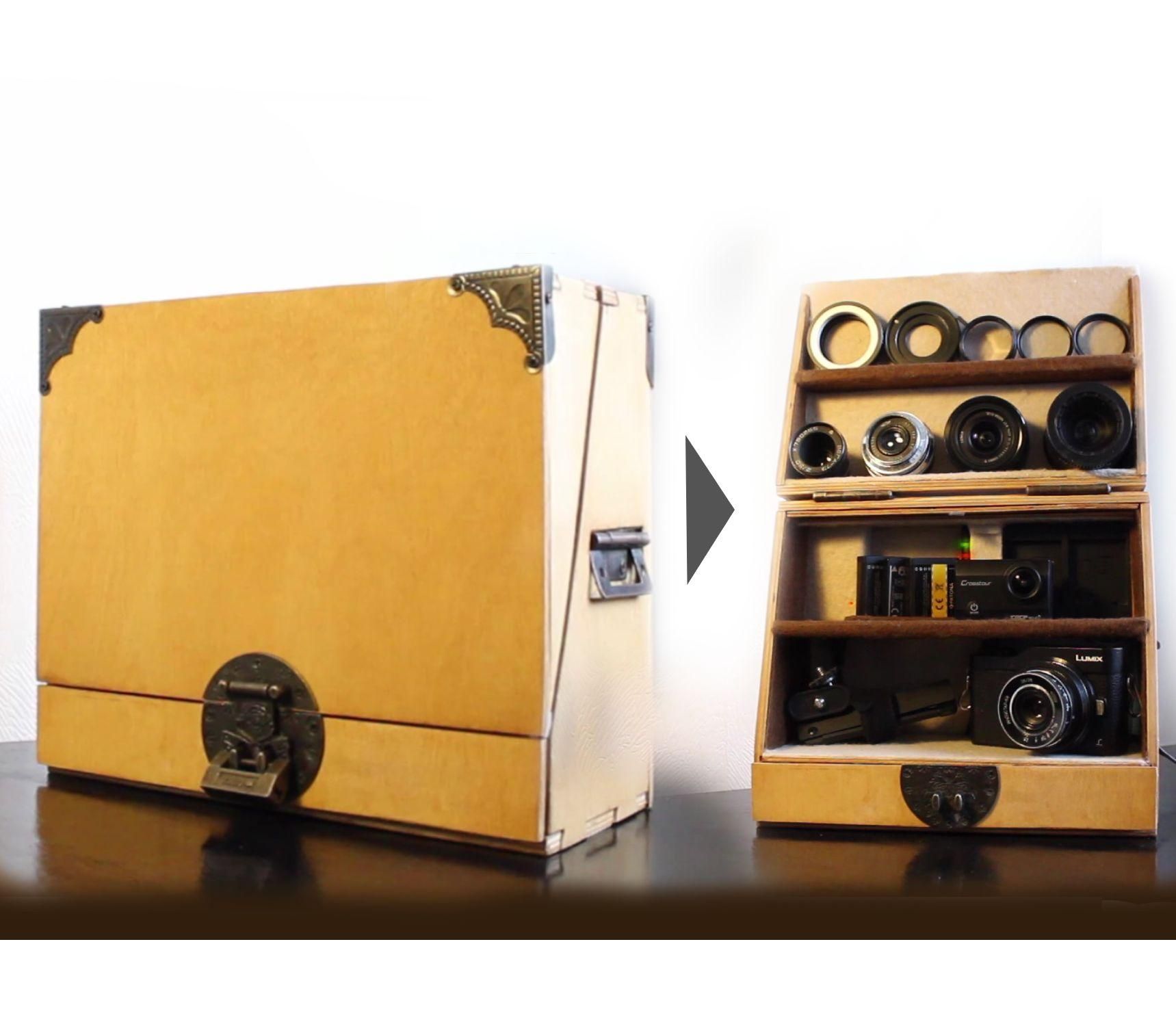 Camera Display Box With Integrated Charger and Reader : 9 Steps (with ...