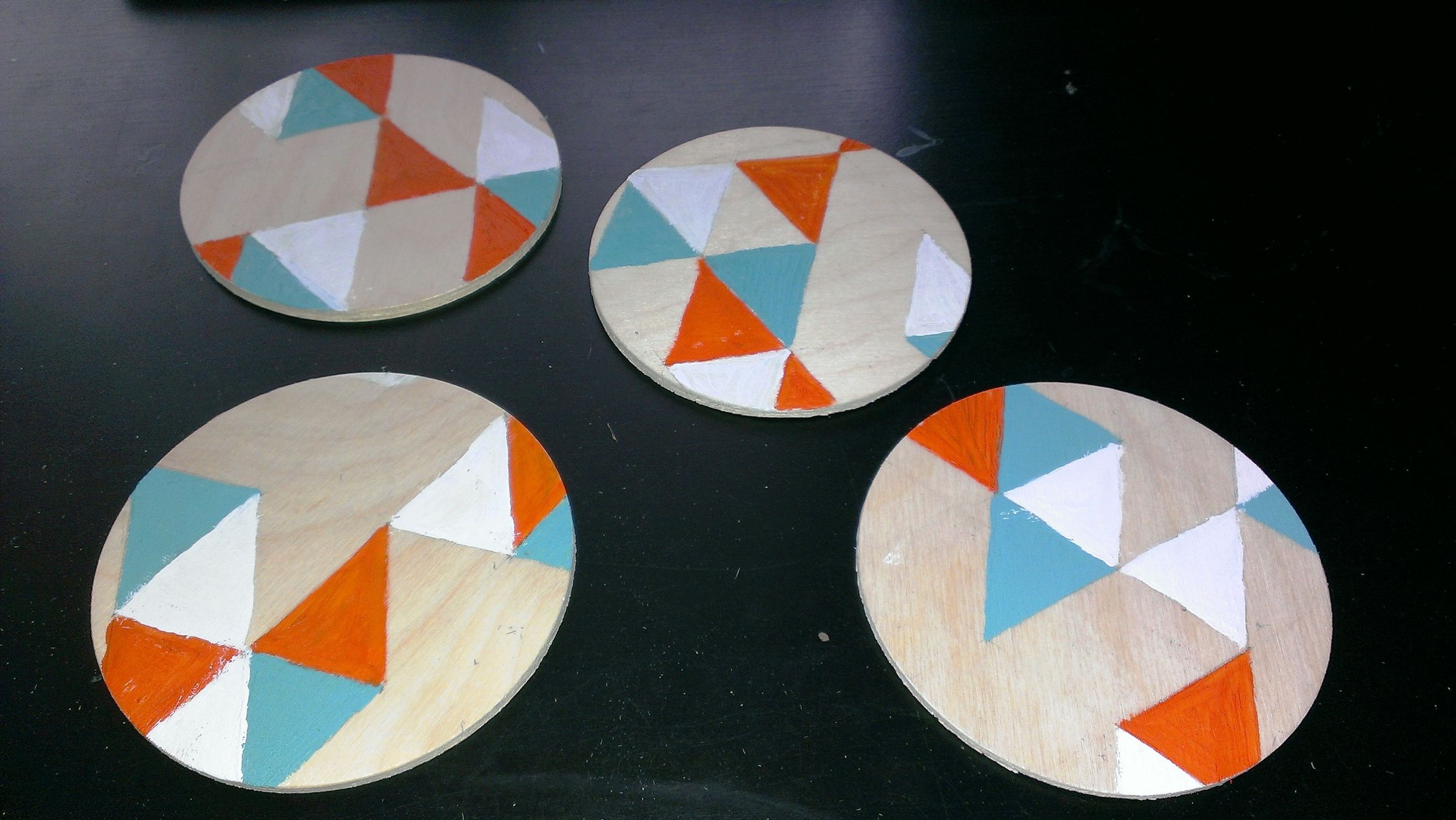 DIY Colorful-wooden Coasters : 6 Steps (with Pictures) - Instructables