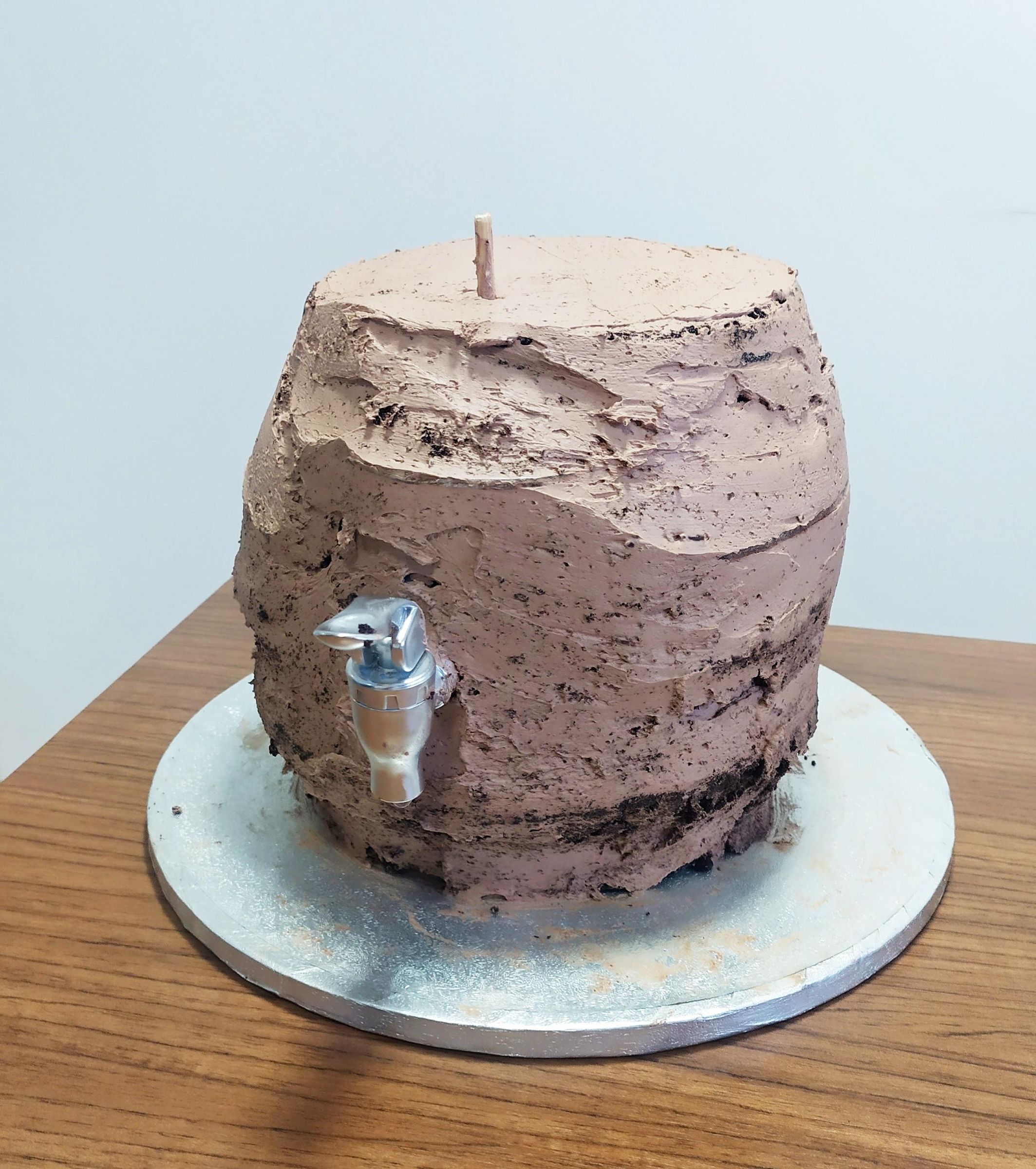 Wine Barrel Cake With a Working Tap : 16 Steps (with Pictures ...