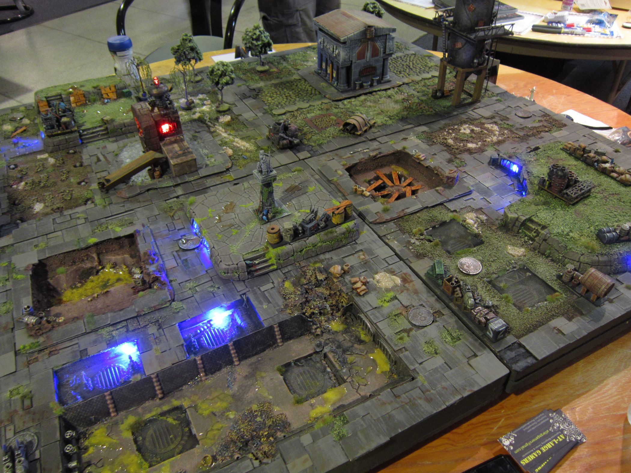 Warmachine Gaming Table for Penny Arcade : 23 Steps (with Pictures ...