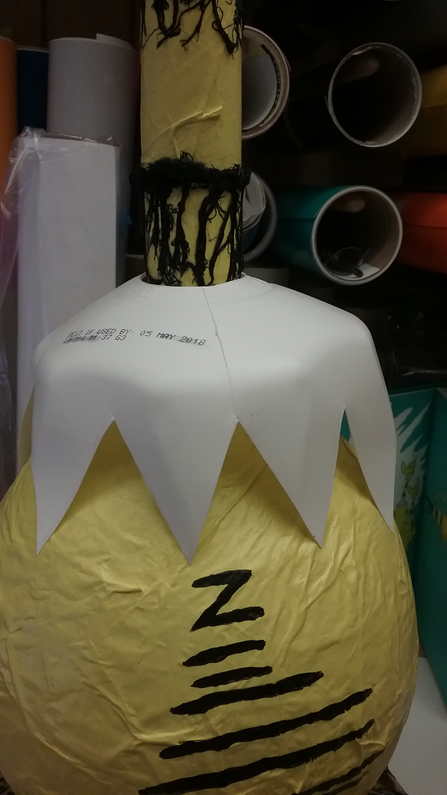 Sneetch From Dr. Seuss Story Made From Trash : 6 Steps - Instructables