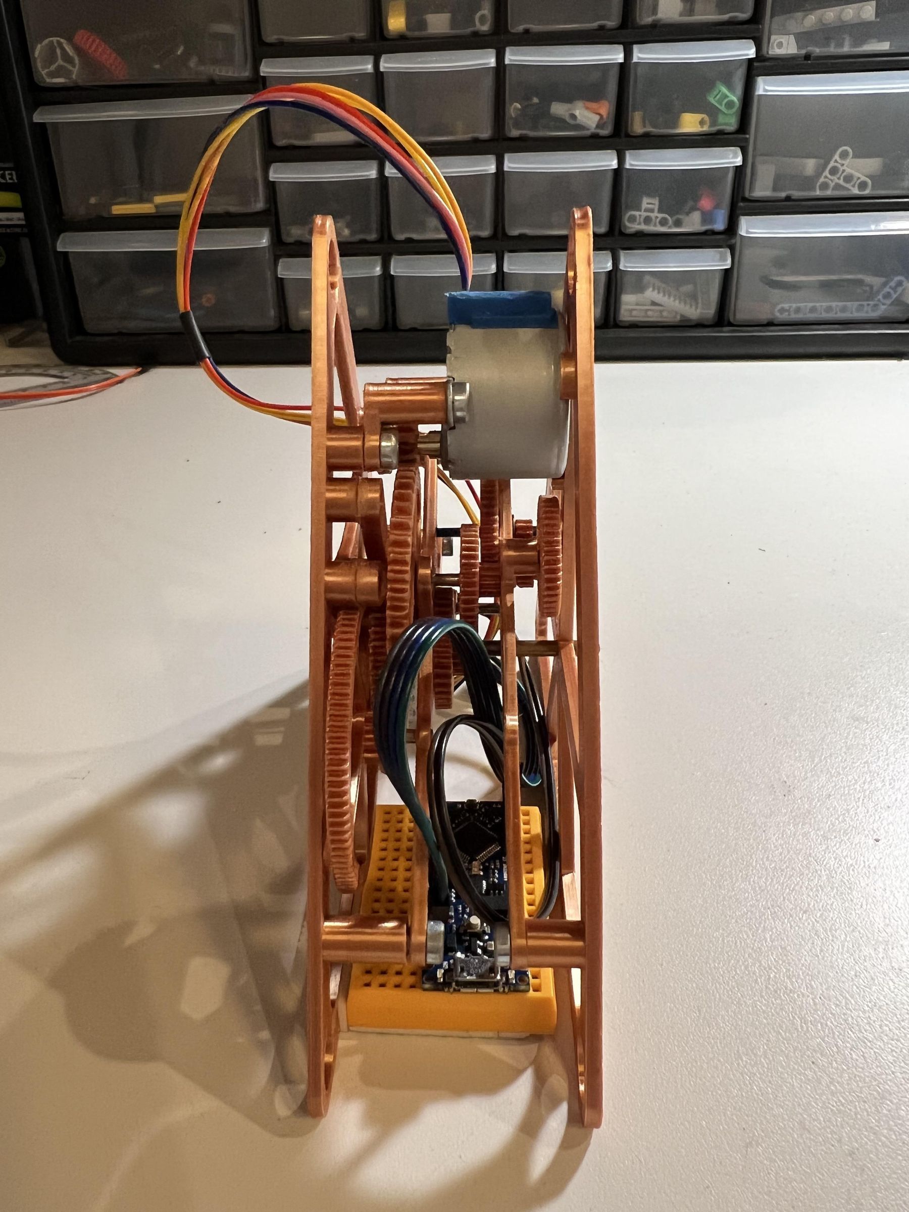Triangulum - 3D Printed 3-Hand Clock : 16 Steps (with Pictures ...