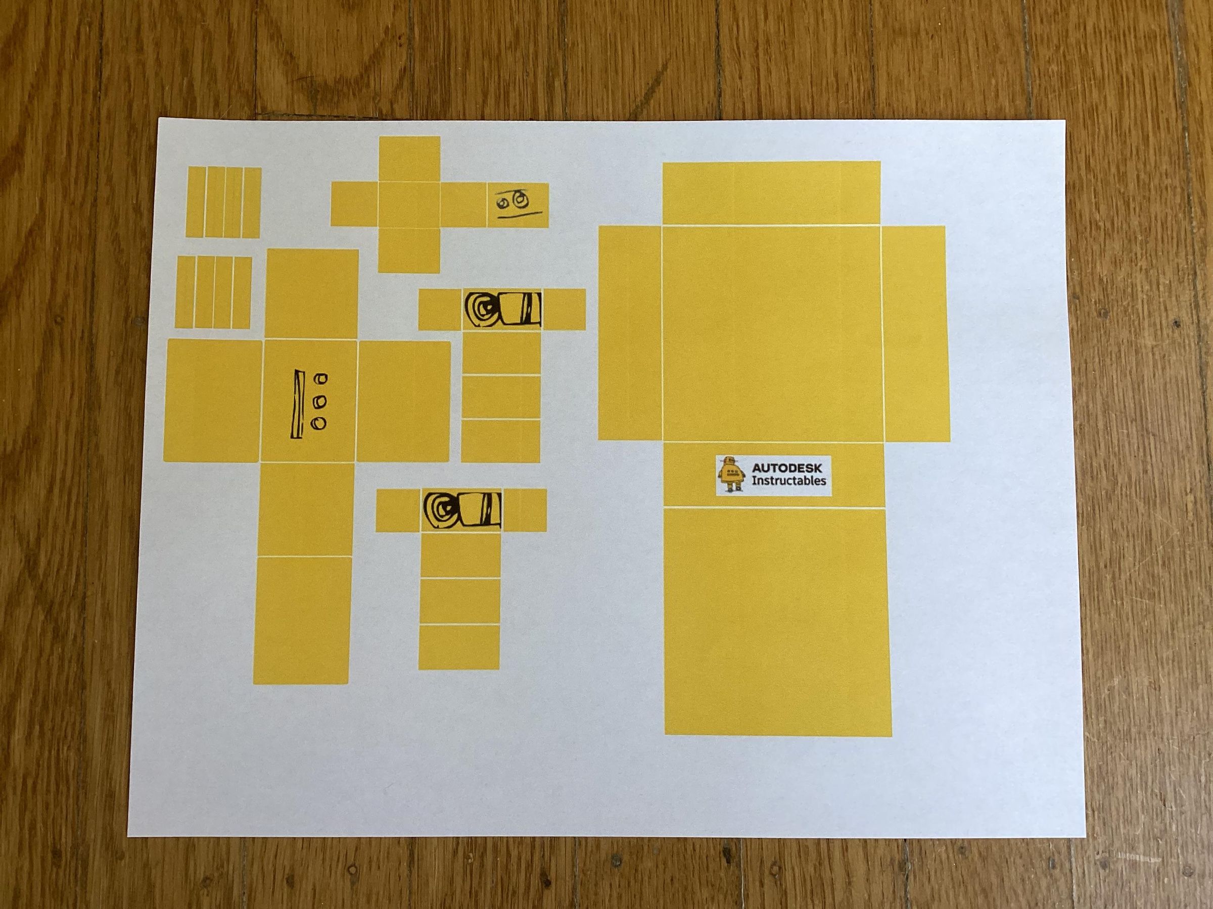 Papercraft Instructables Robot : 9 Steps (with Pictures) - Instructables