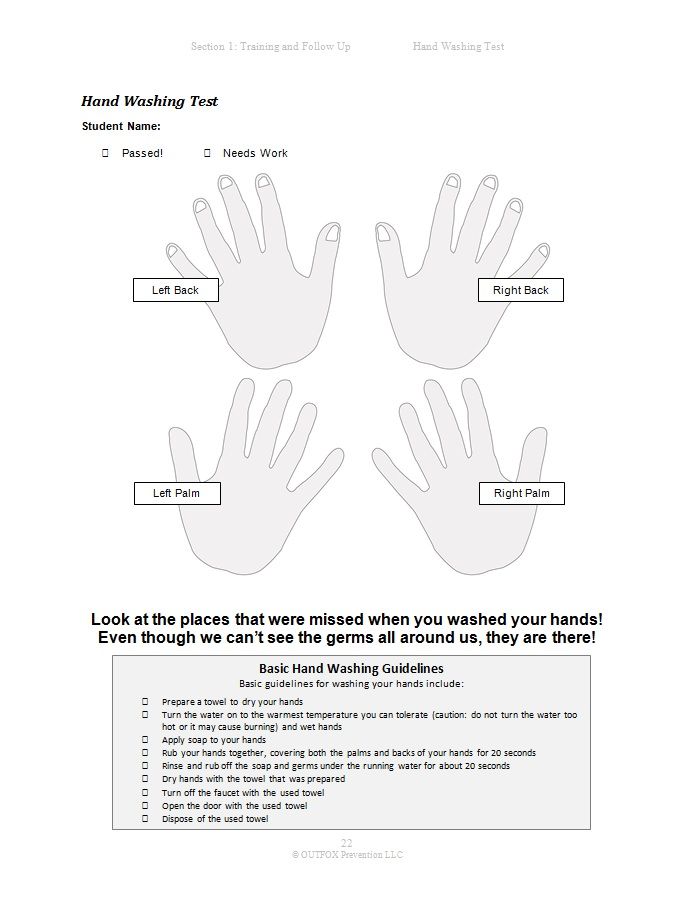 Teach a Glo Germ Lesson for Improved Hand Washing in Your Classroom or ...