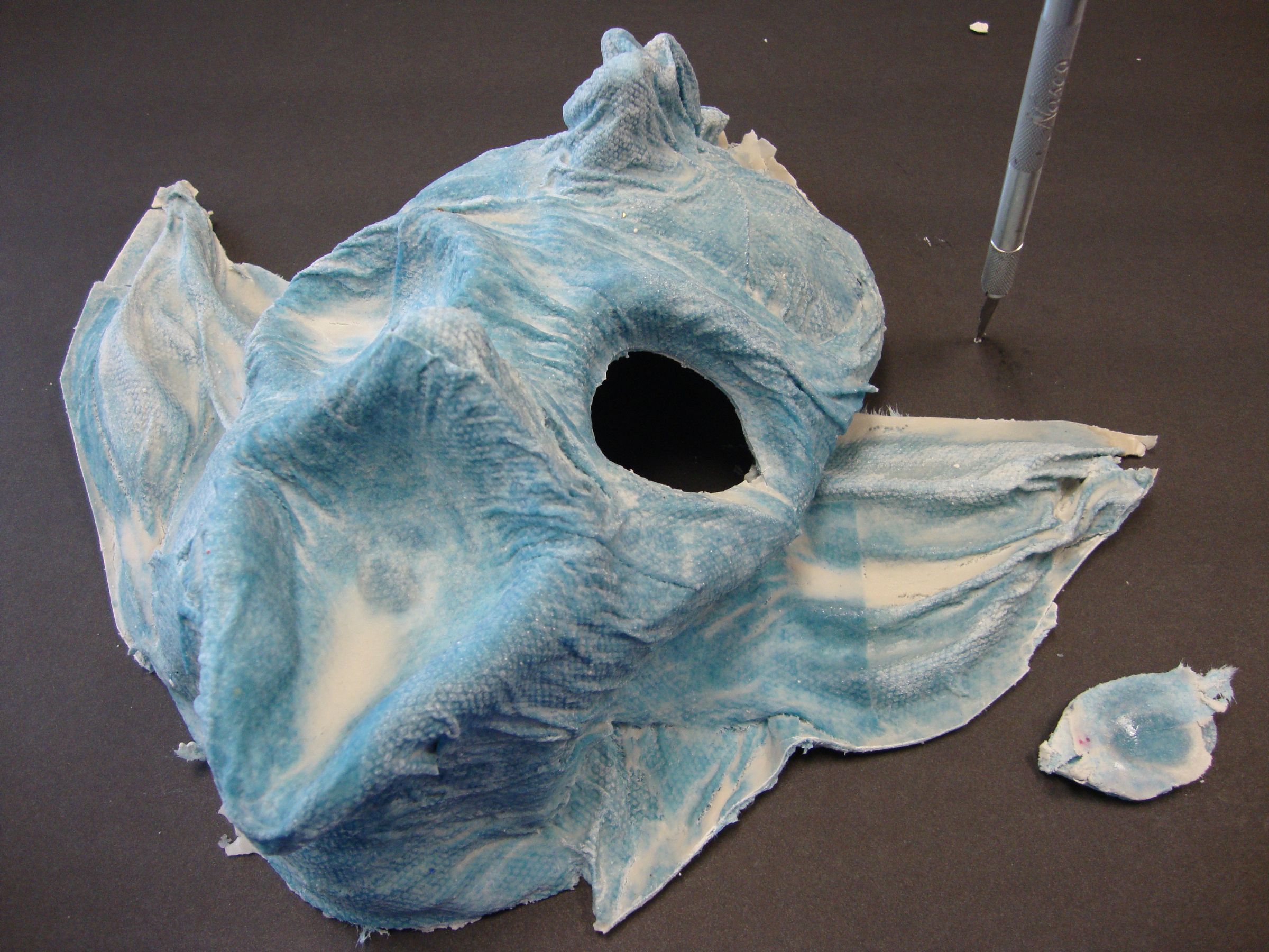 Creating Any Shape Papier Mâché Mask : 11 Steps (with Pictures ...