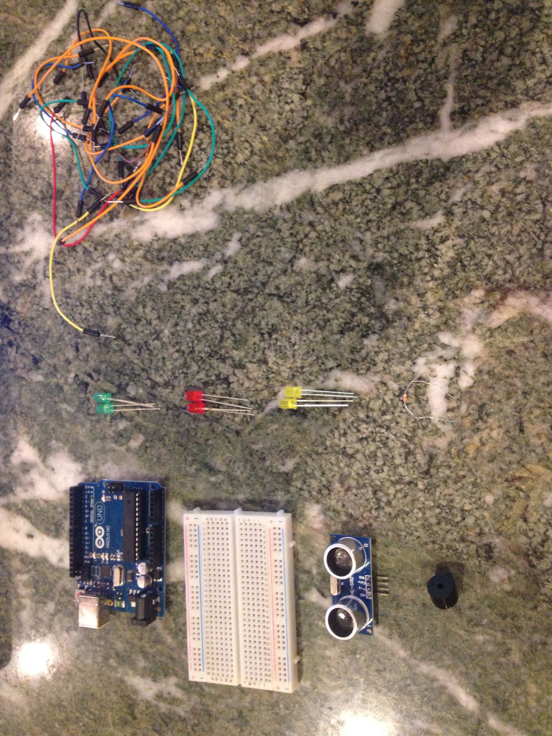 Arduino Distance Detector With a Buzzer and LED's : 7 Steps - Instructables