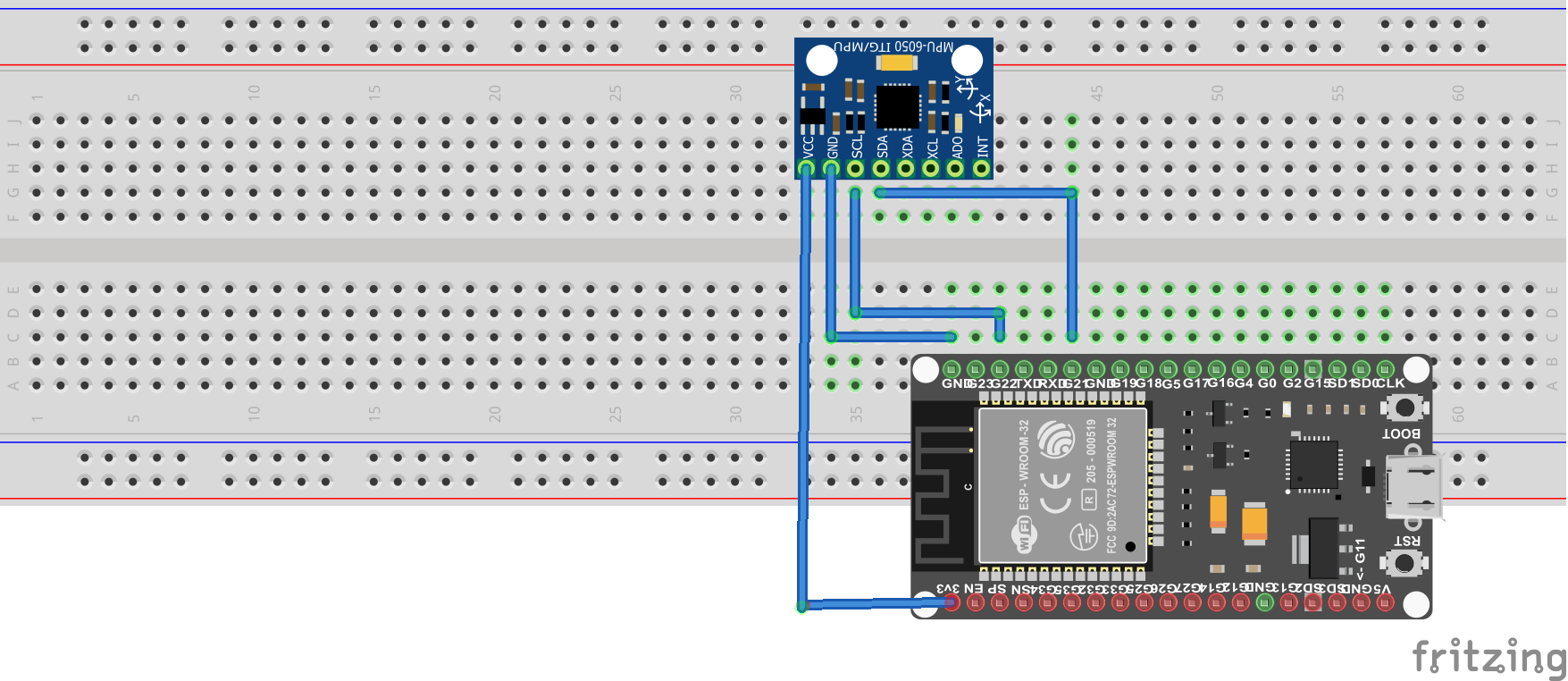 How to Use Esp 32 With MPU6050 : 4 Steps - Instructables
