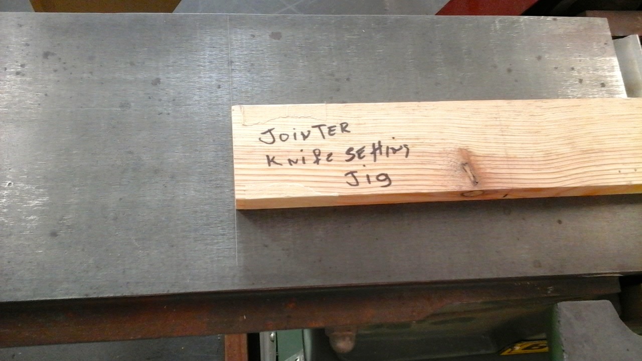 Knife-setting Jig for Your Jointer : 5 Steps (with Pictures ...